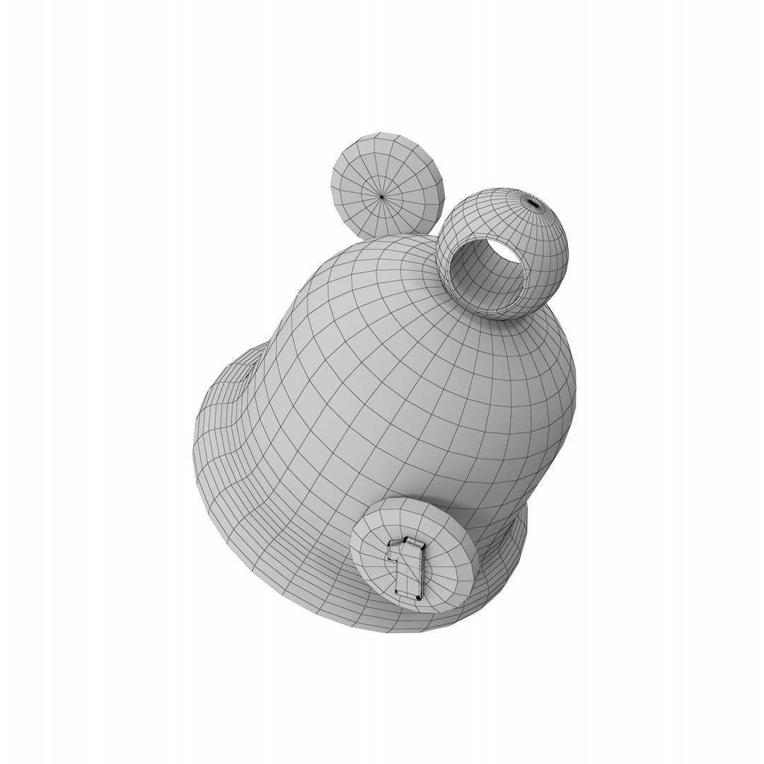 3D Notification Bell Cartoon Model - TurboSquid 2266984