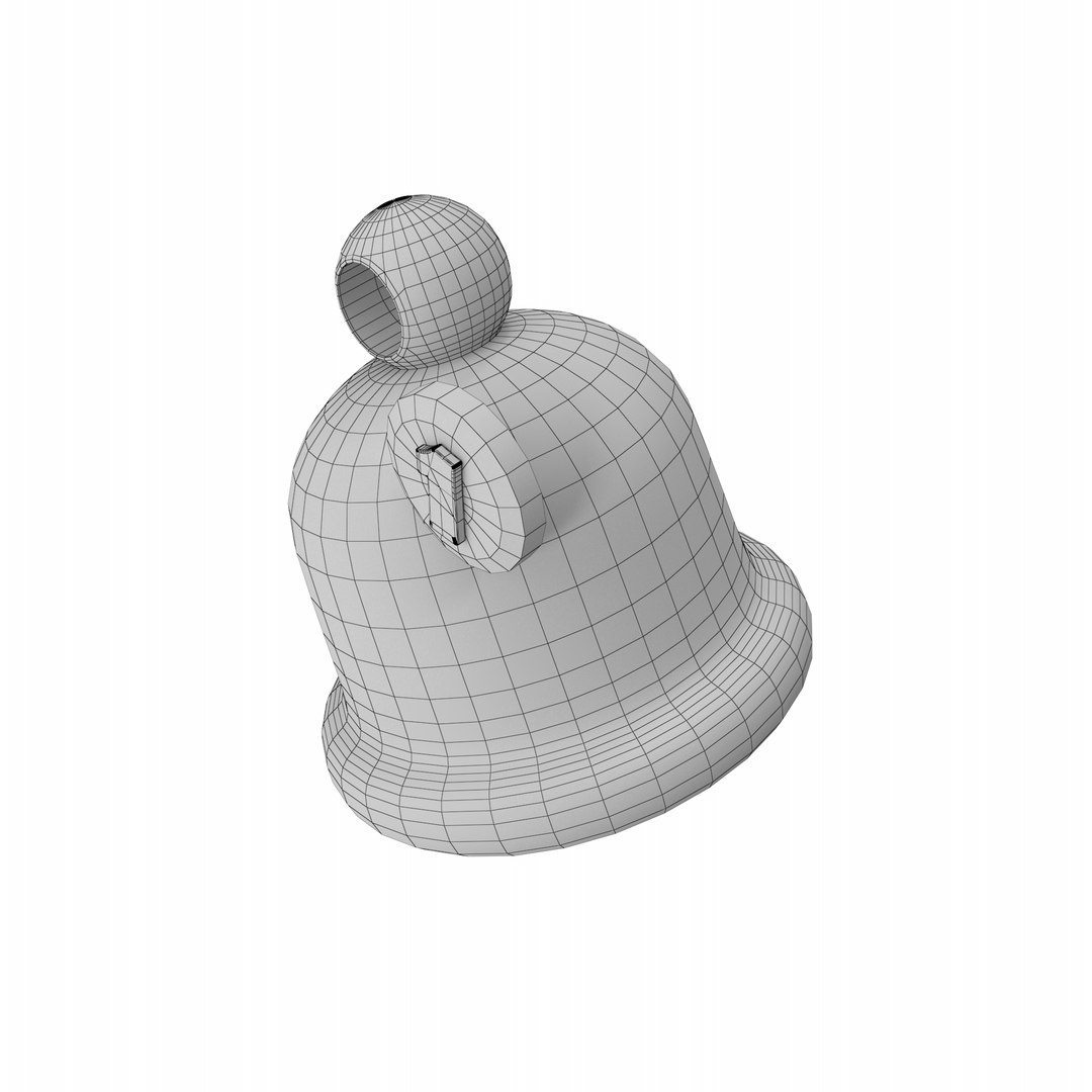 3D Notification Bell Cartoon Model - TurboSquid 2266984