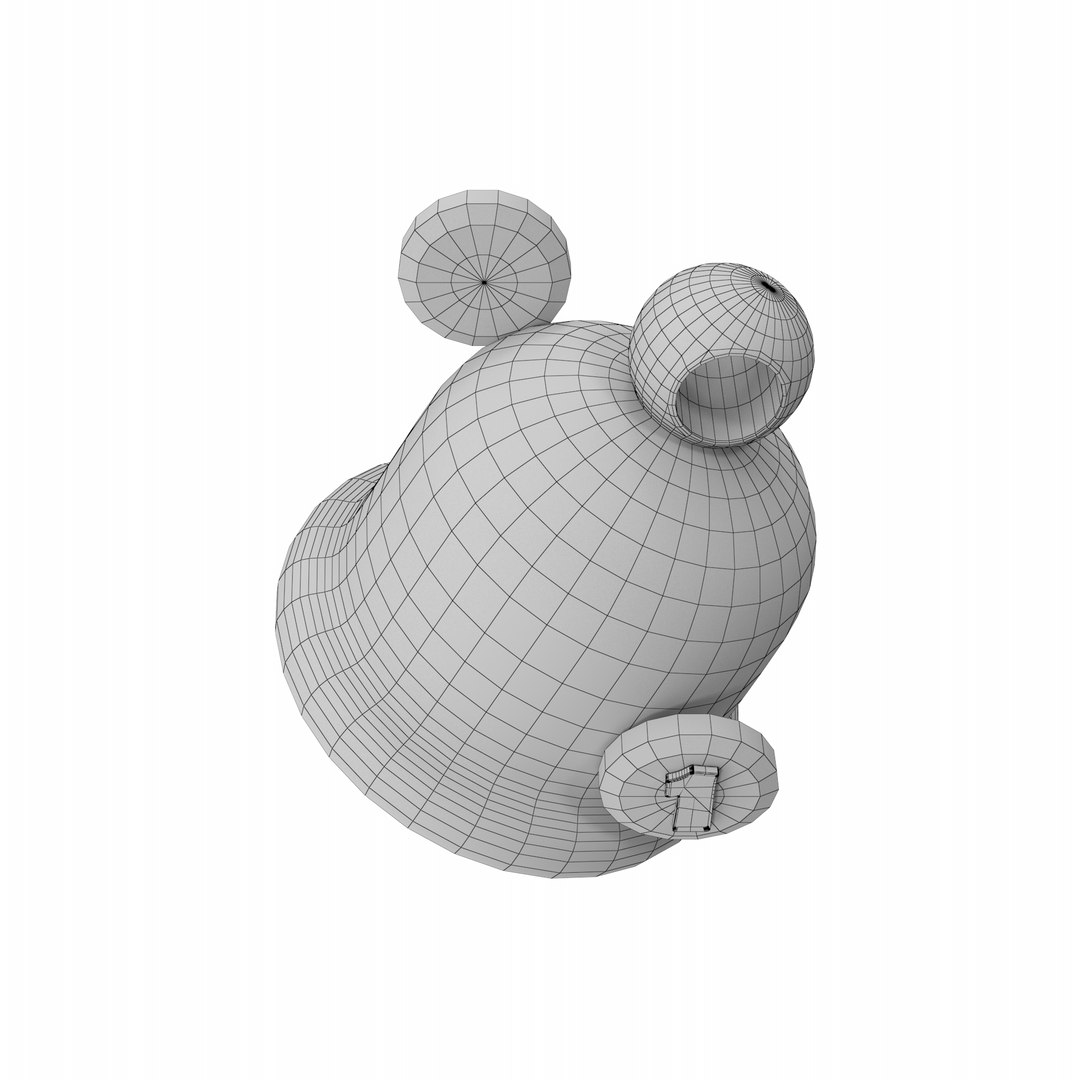 3D Notification Bell Cartoon Model - TurboSquid 2266984