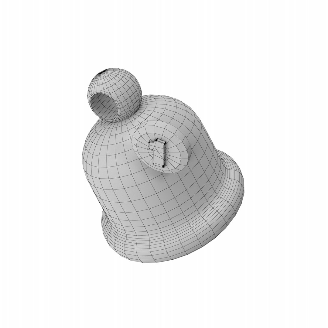3D Notification Bell Cartoon Model - TurboSquid 2266984