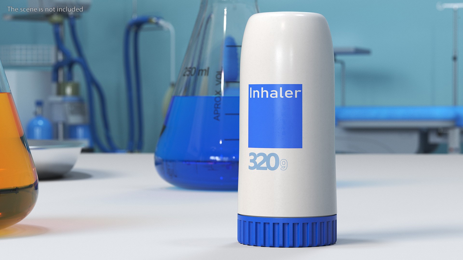 Asthma Treatment Inhaler 3D - TurboSquid 2180763