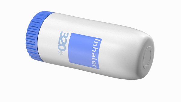 modelo 3d Inhalador para el tratamiento del asma - TurboSquid 2180763