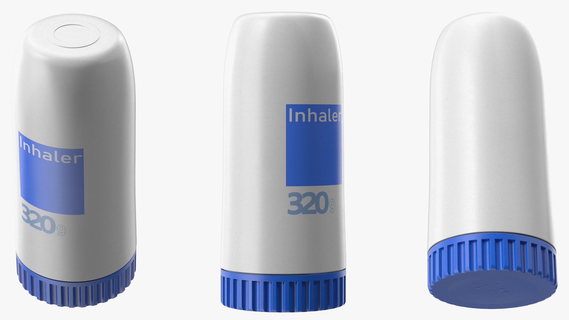 Asthma Treatment Inhaler 3D - TurboSquid 2180763