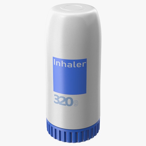 modelo 3d Inhalador para el tratamiento del asma - TurboSquid 2180763