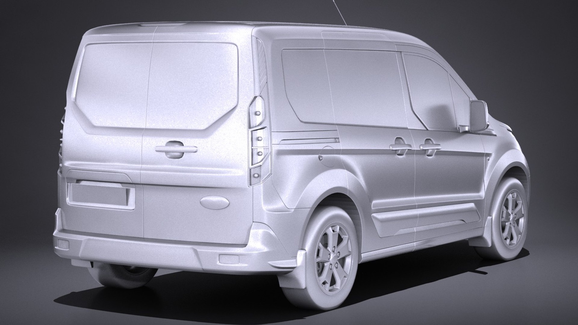 Transit Connect 2016 3D Model - TurboSquid 1283796