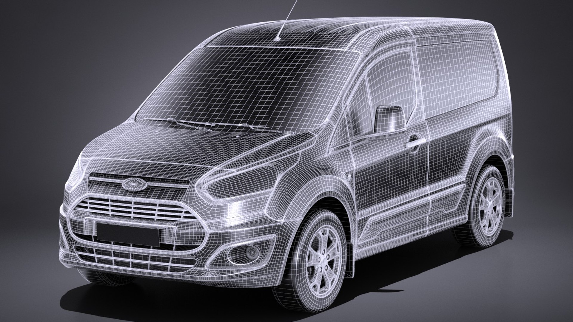 Transit Connect 2016 3D Model - TurboSquid 1283796