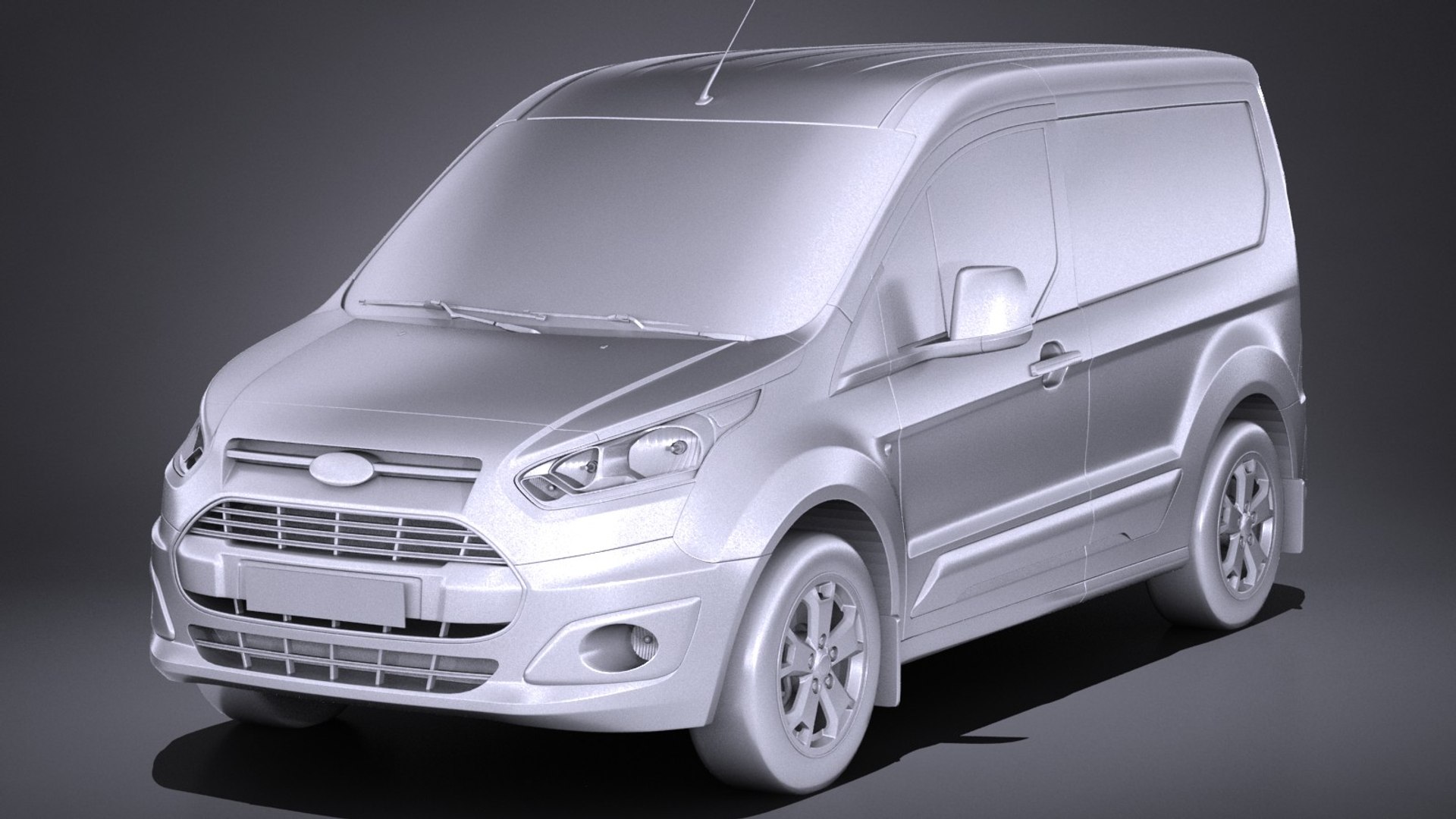 Transit Connect 2016 3D Model - TurboSquid 1283796