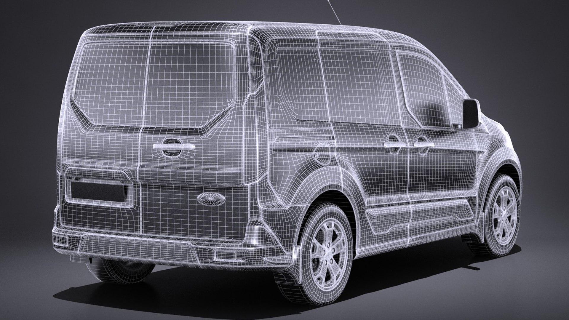 Transit Connect 2016 3D Model - TurboSquid 1283796