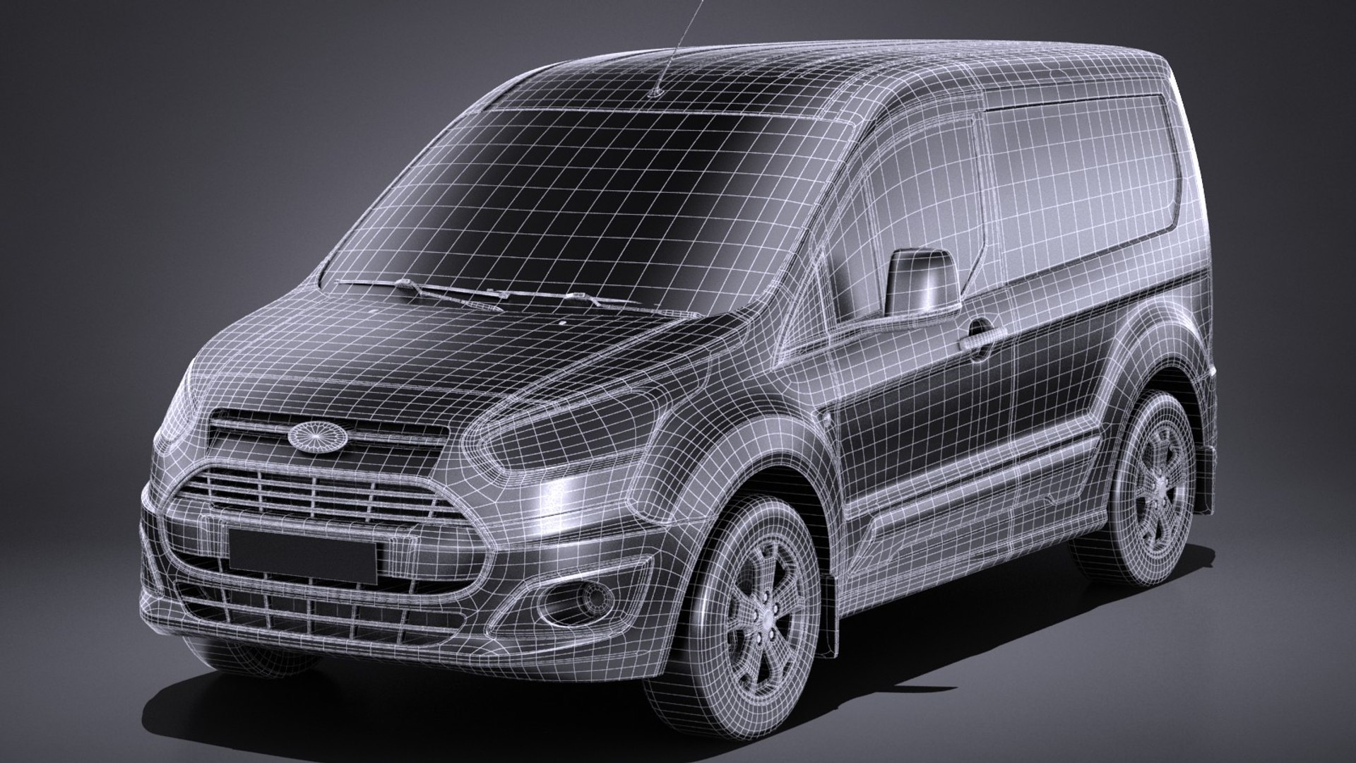 Transit Connect 2016 3D Model - TurboSquid 1283796