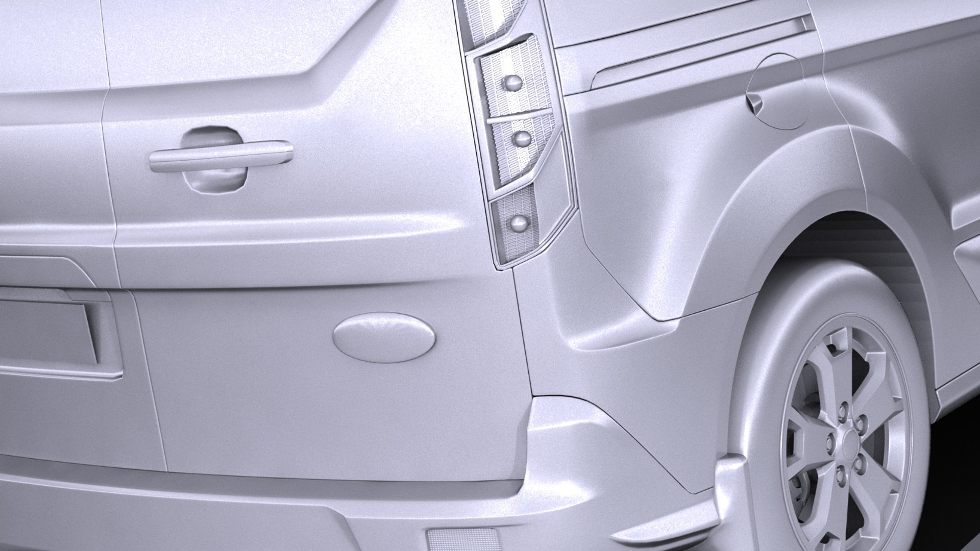 Transit Connect 2016 3D Model - TurboSquid 1283796