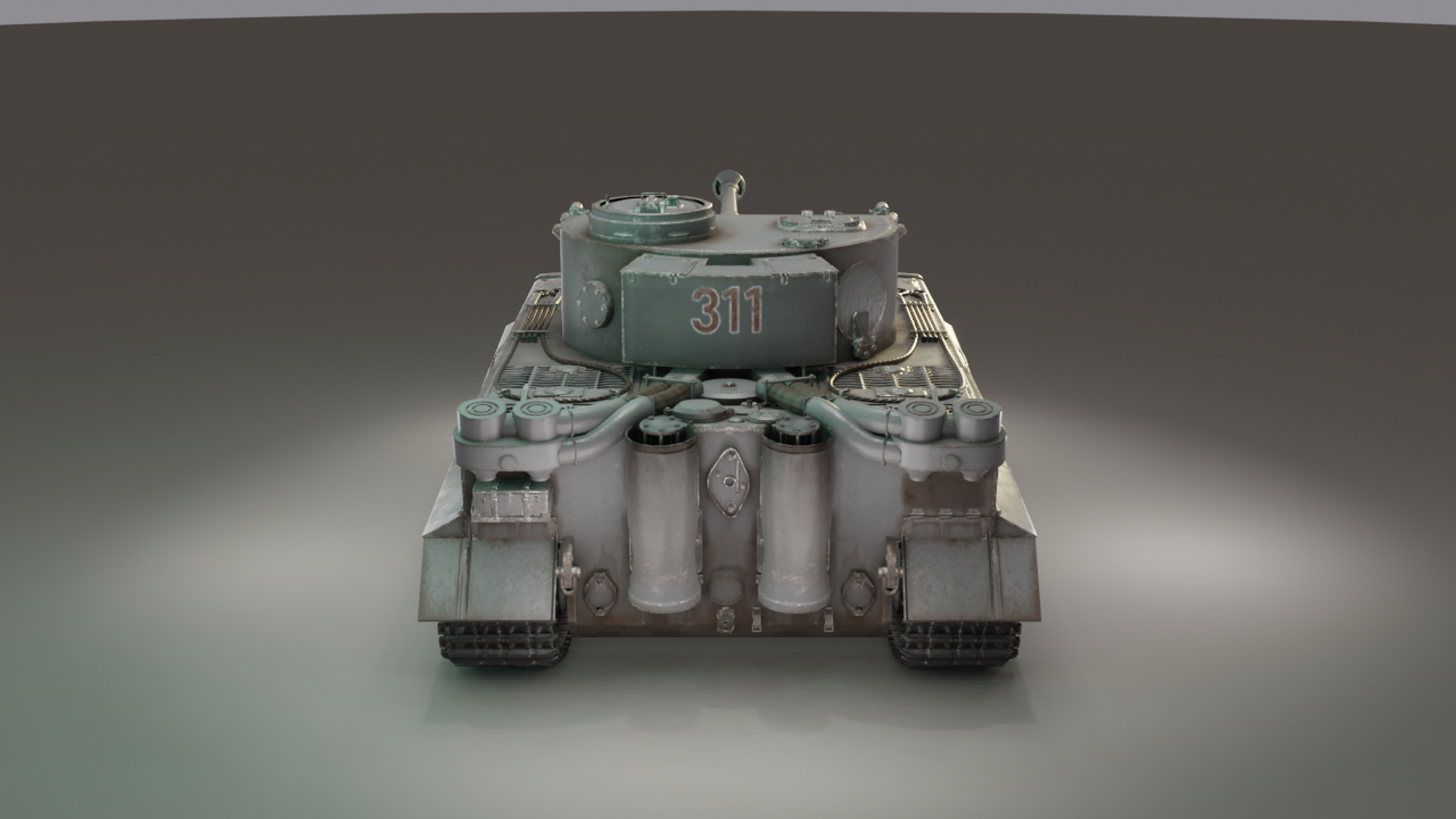 3D tiger 1 tank pbr - TurboSquid 1484547