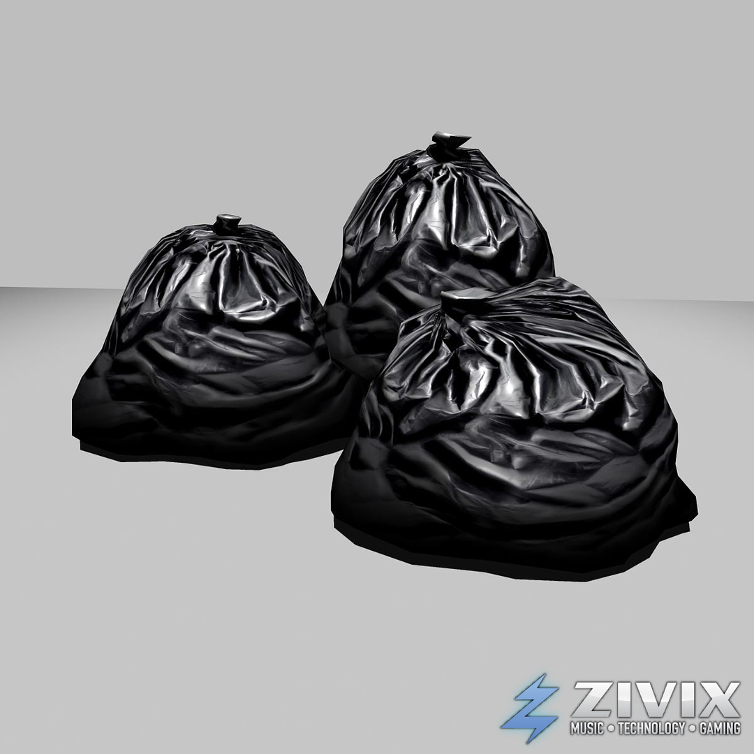 3ds Max Ready Garbage Bags Gaming