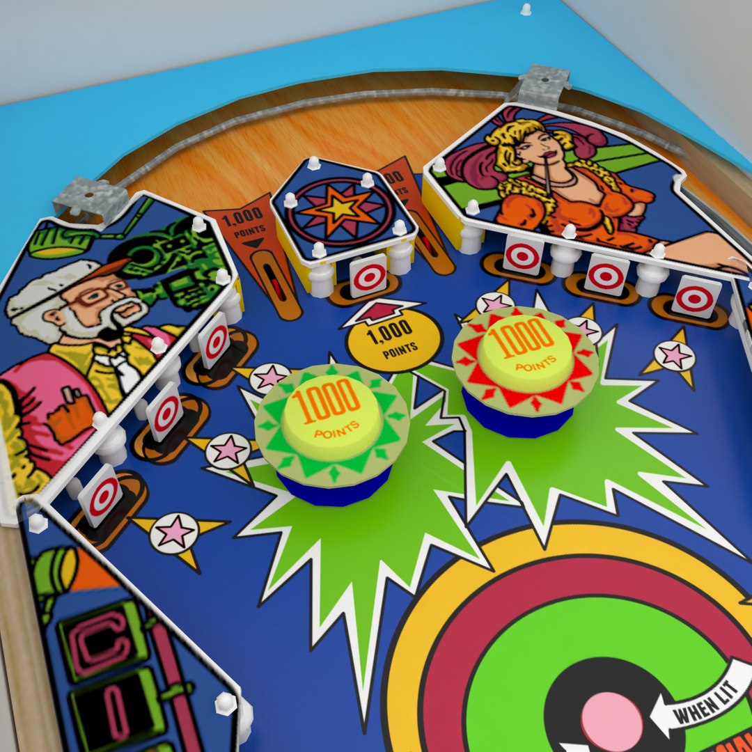 3D Cine Star Pinball Zaccaria - TurboSquid 1436044