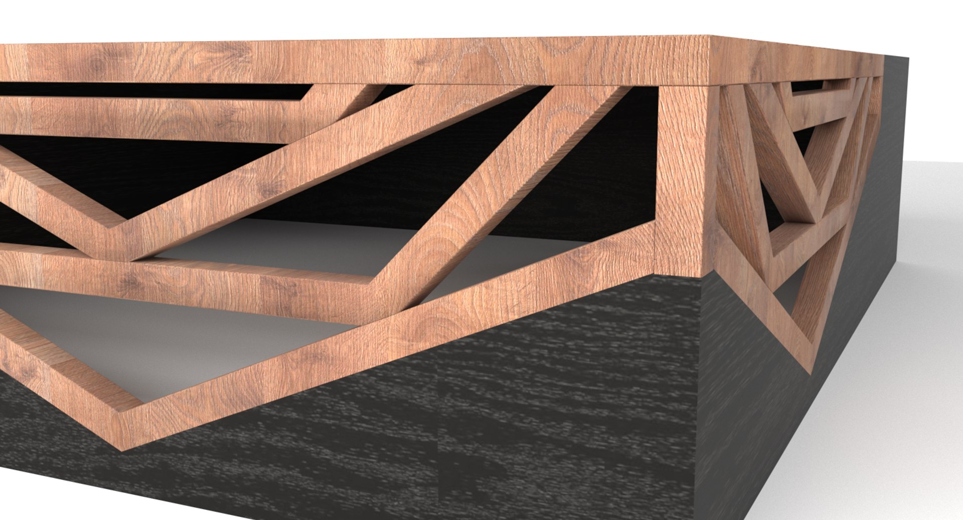 3d model of hanako coffee table vito