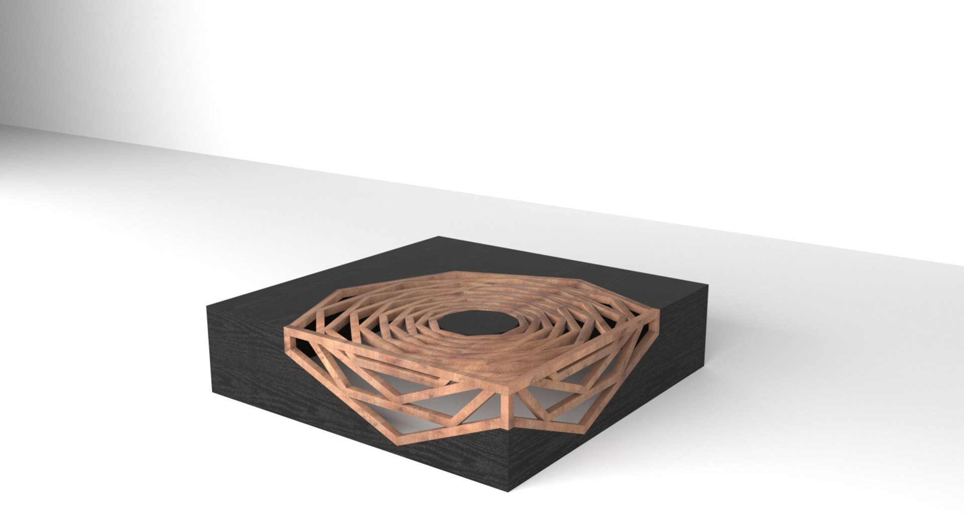 3d model of hanako coffee table vito