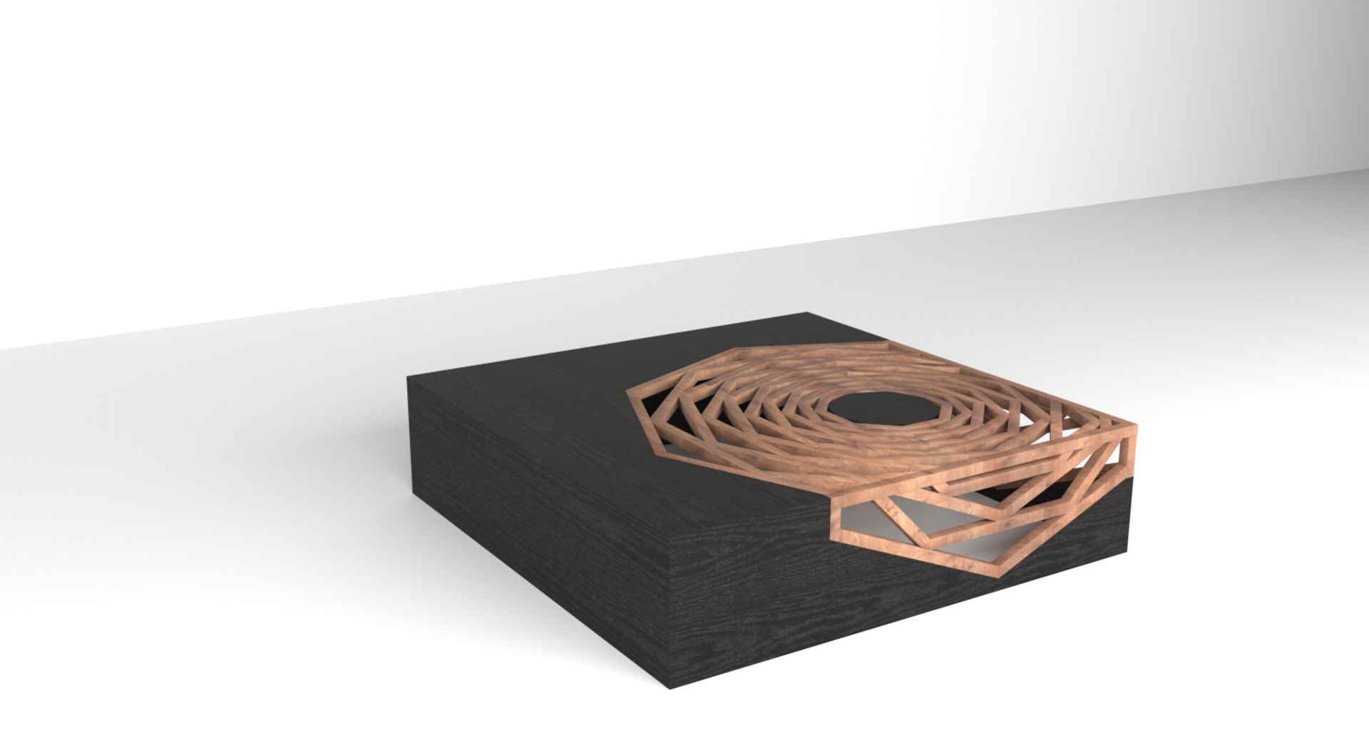 3d model of hanako coffee table vito