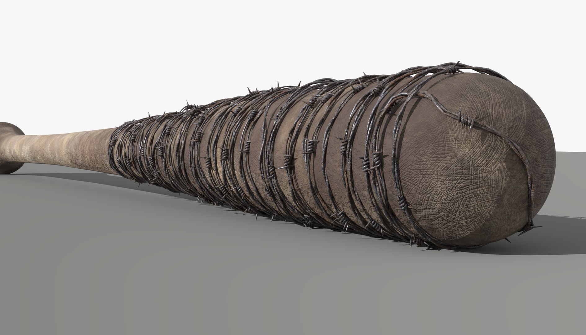 Baseball Bat Barbed Wire 3D Model - TurboSquid 1236058