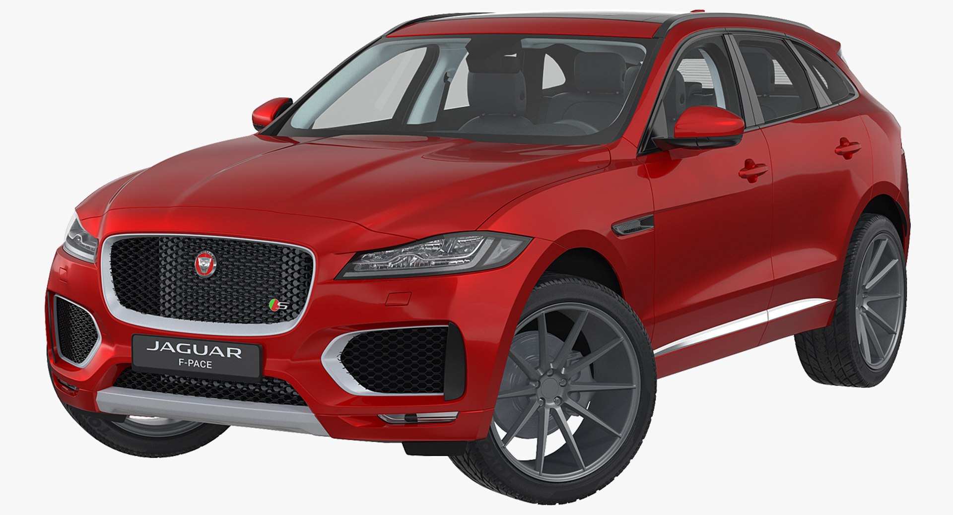 F-pace 2017 rigged 3D - TurboSquid 1222094