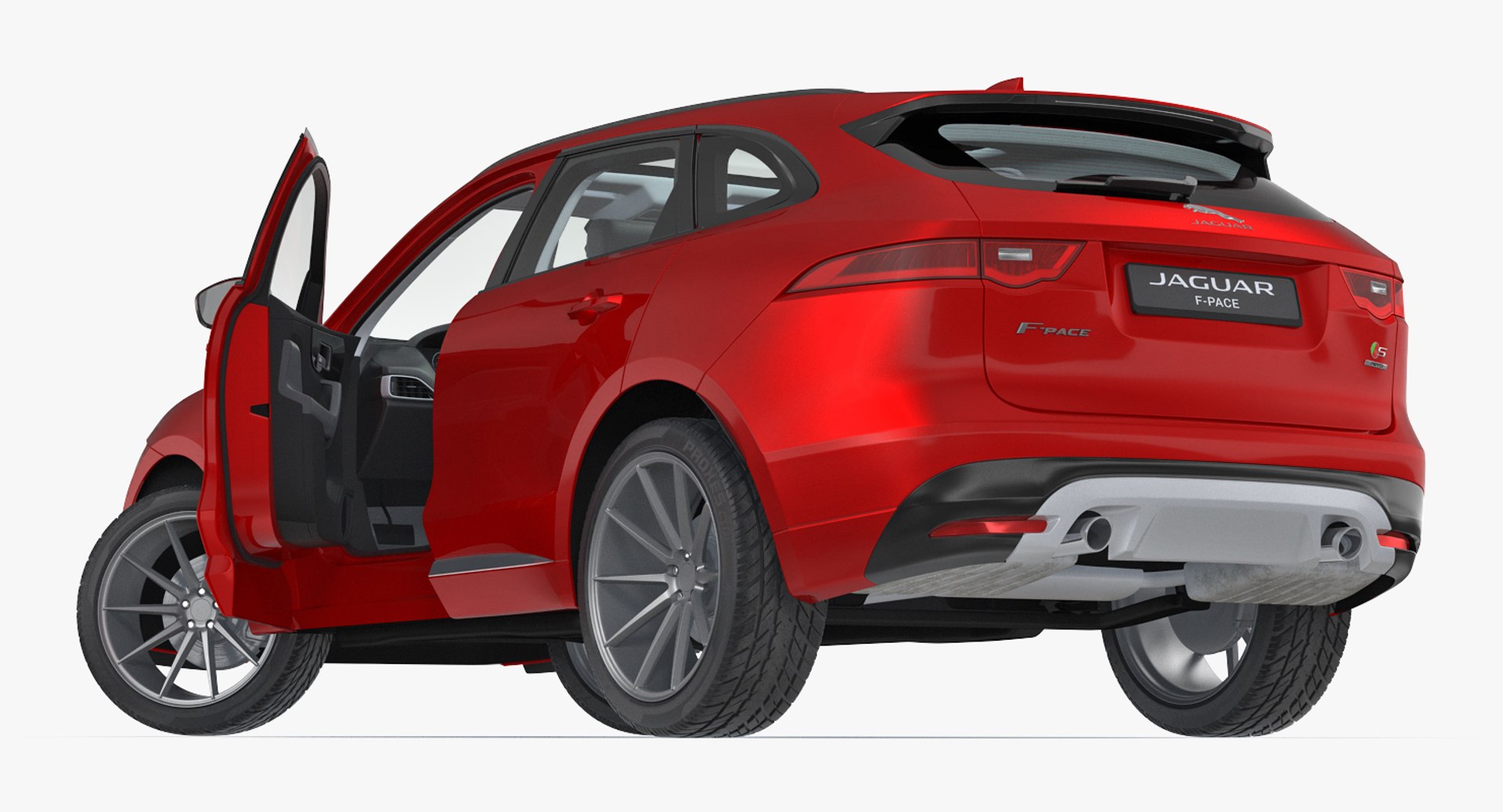 F-pace 2017 Rigged 3D - TurboSquid 1222094