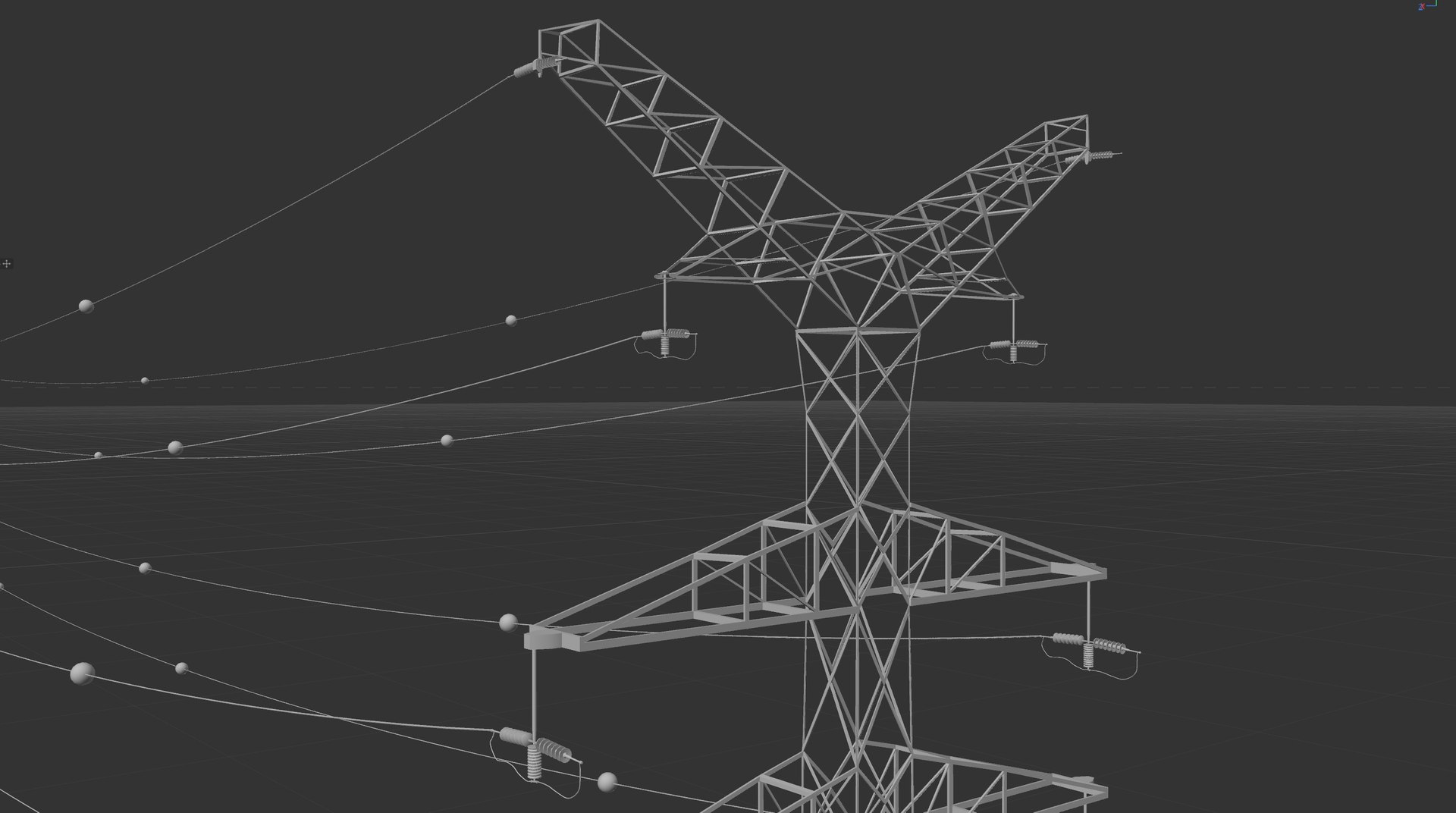 3D Transmission Electrical Broadcast Tower Model - TurboSquid 2078910