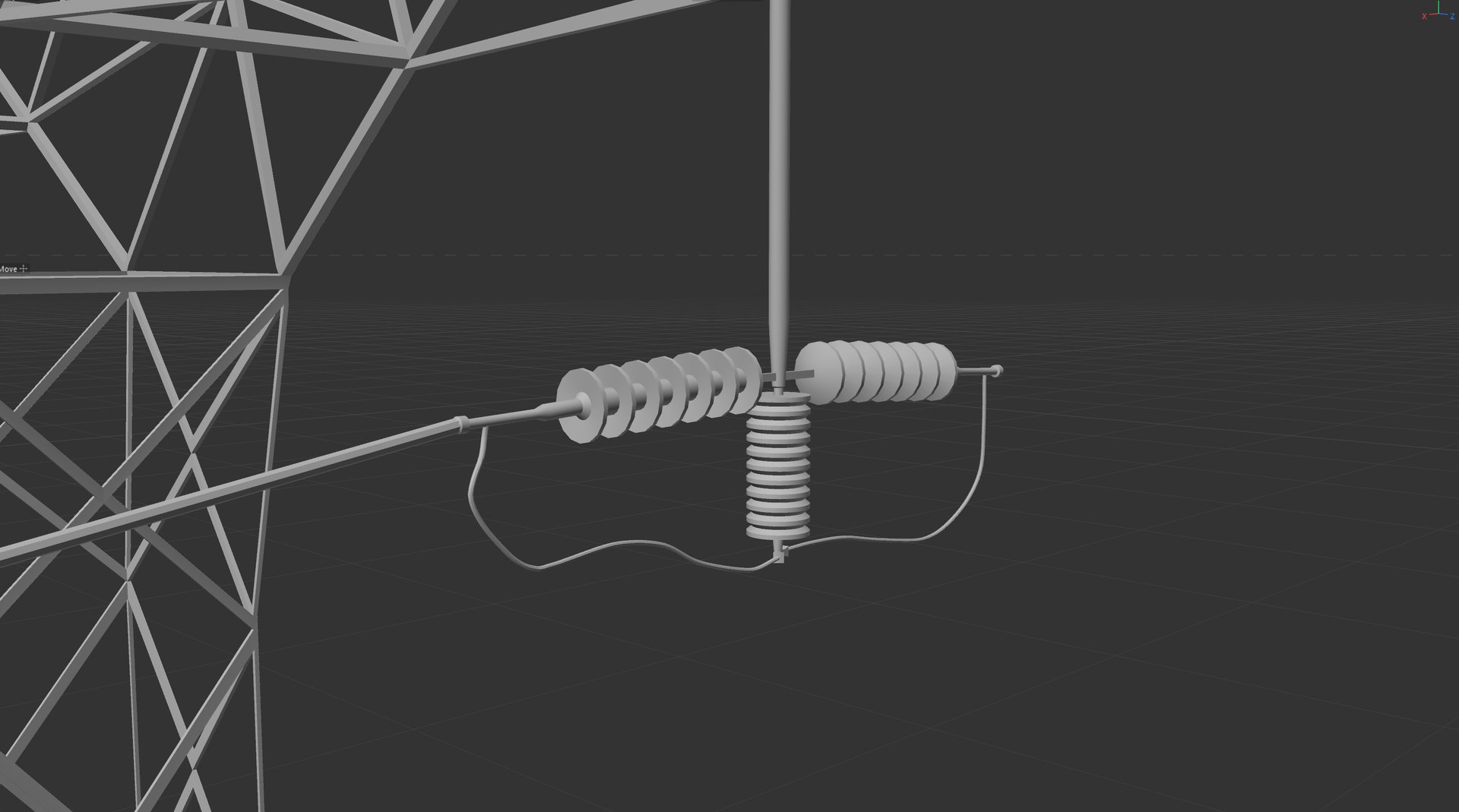 3D Transmission Electrical Broadcast Tower Model - TurboSquid 2078910