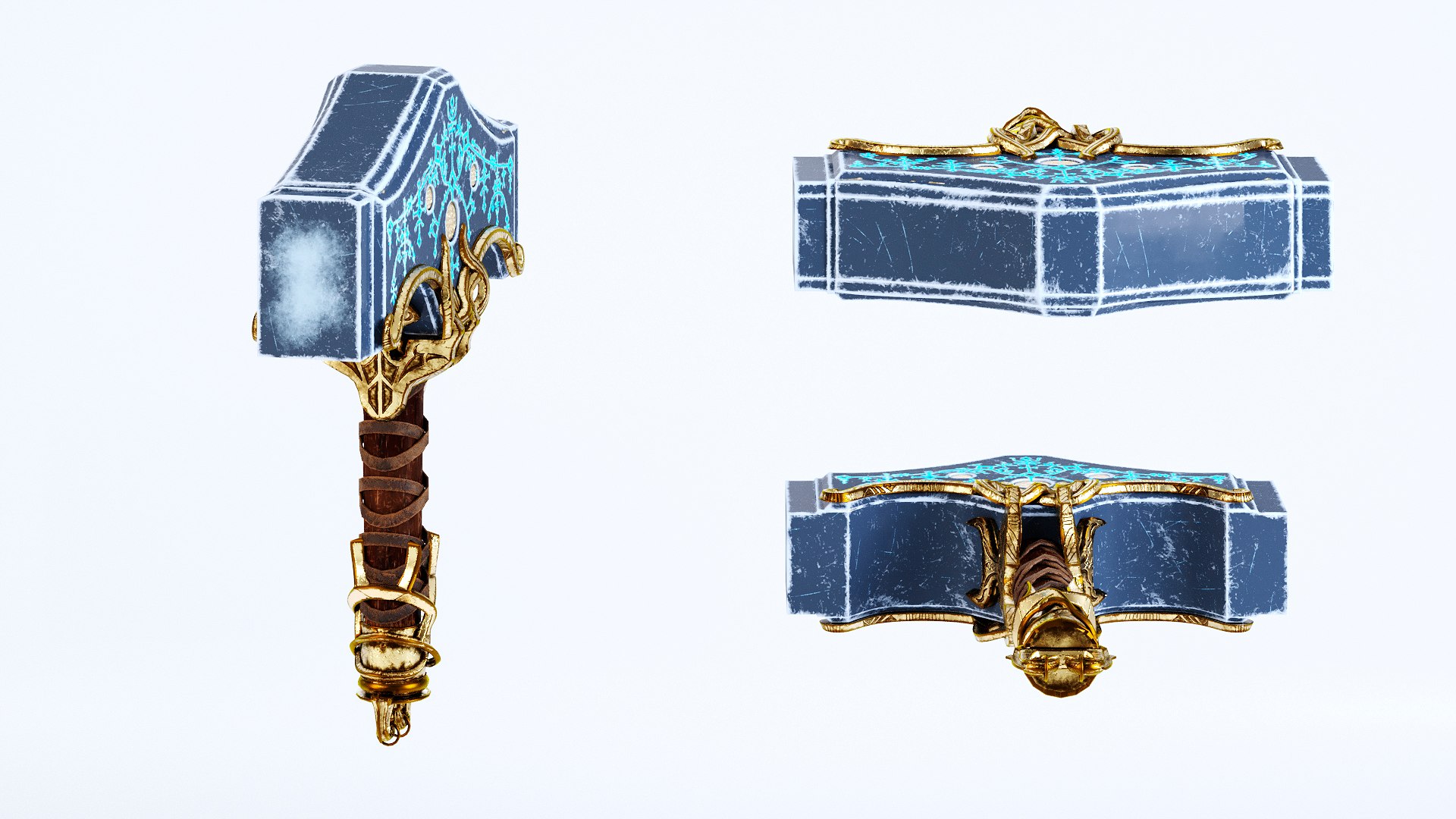 Mjolnir 3D - TurboSquid 2292928