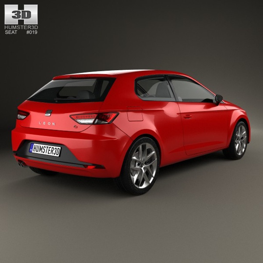 3d Seat Leon Sc Model