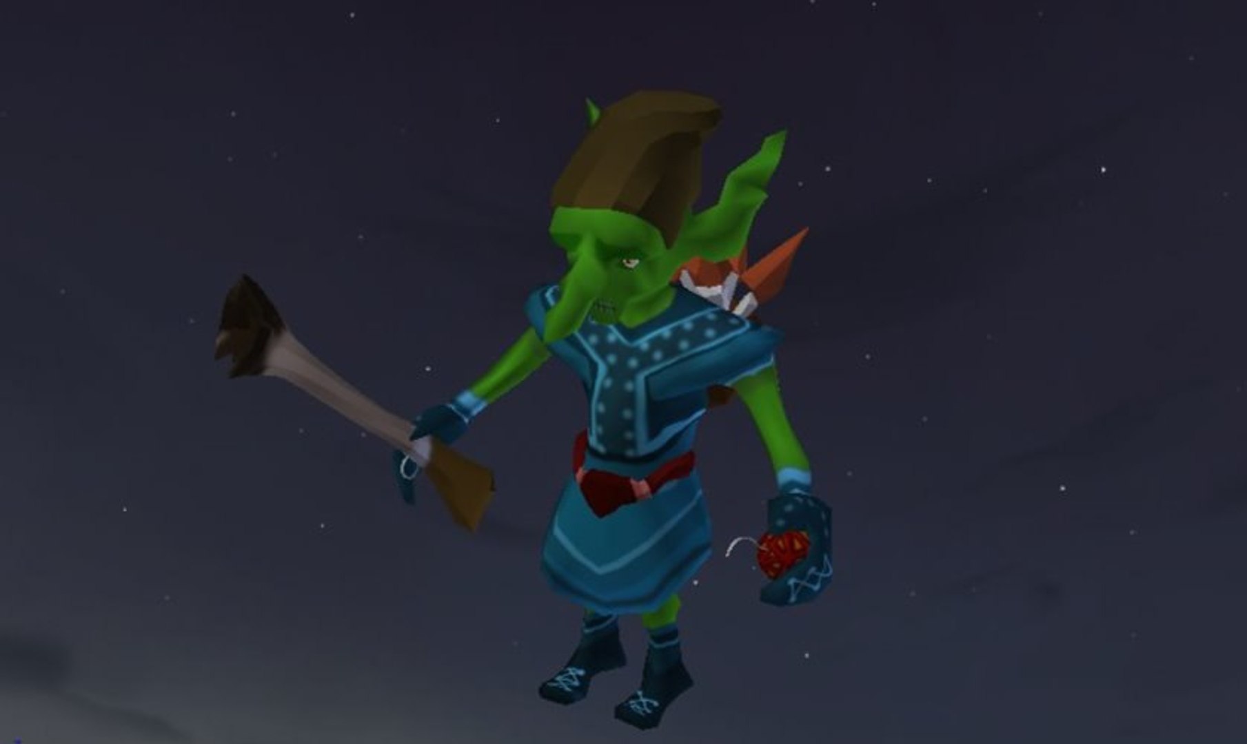 Low-poly Goblin 3d Model