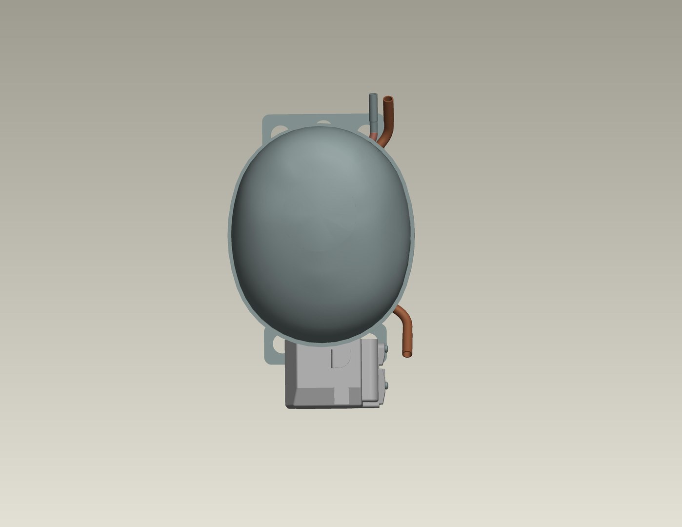 3d Ige Refrigerator Compressor