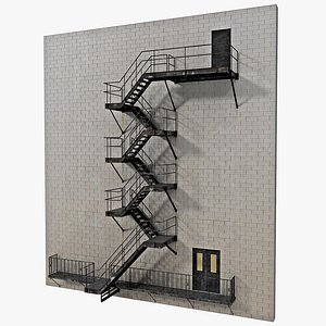 3D Fire Escape Models - Browse & Download Formats - TurboSquid
