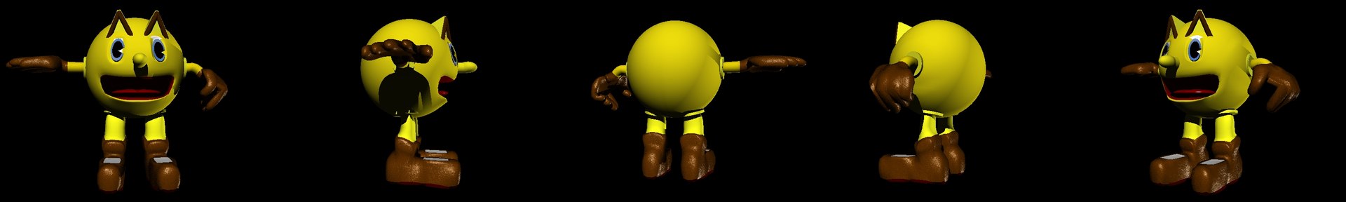 Pacman Model - TurboSquid 1560082