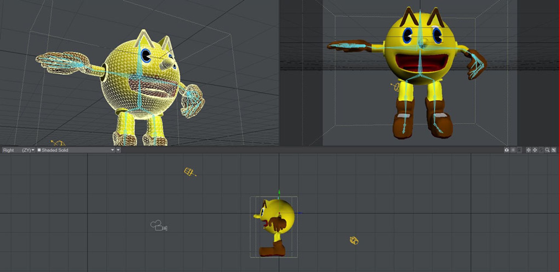 Pacman Model - TurboSquid 1560082