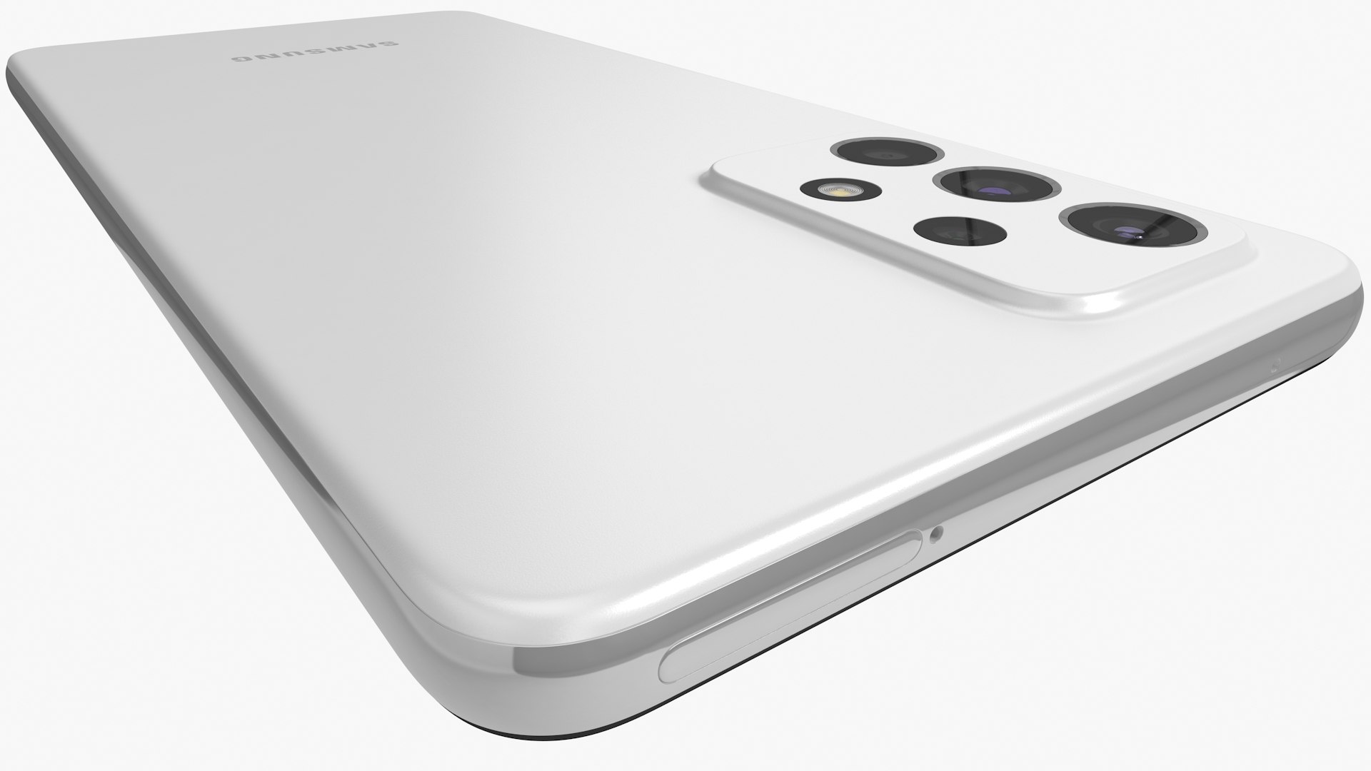 Samsung Galaxy A52s White 3D Model - TurboSquid 1782200