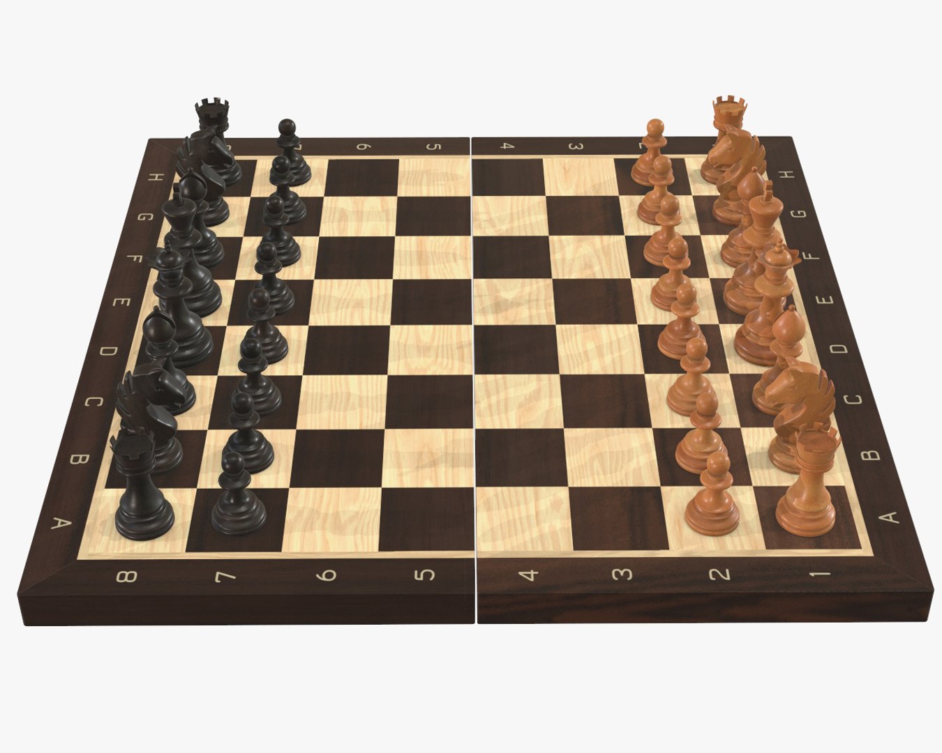 3D chess board model - TurboSquid 1413833