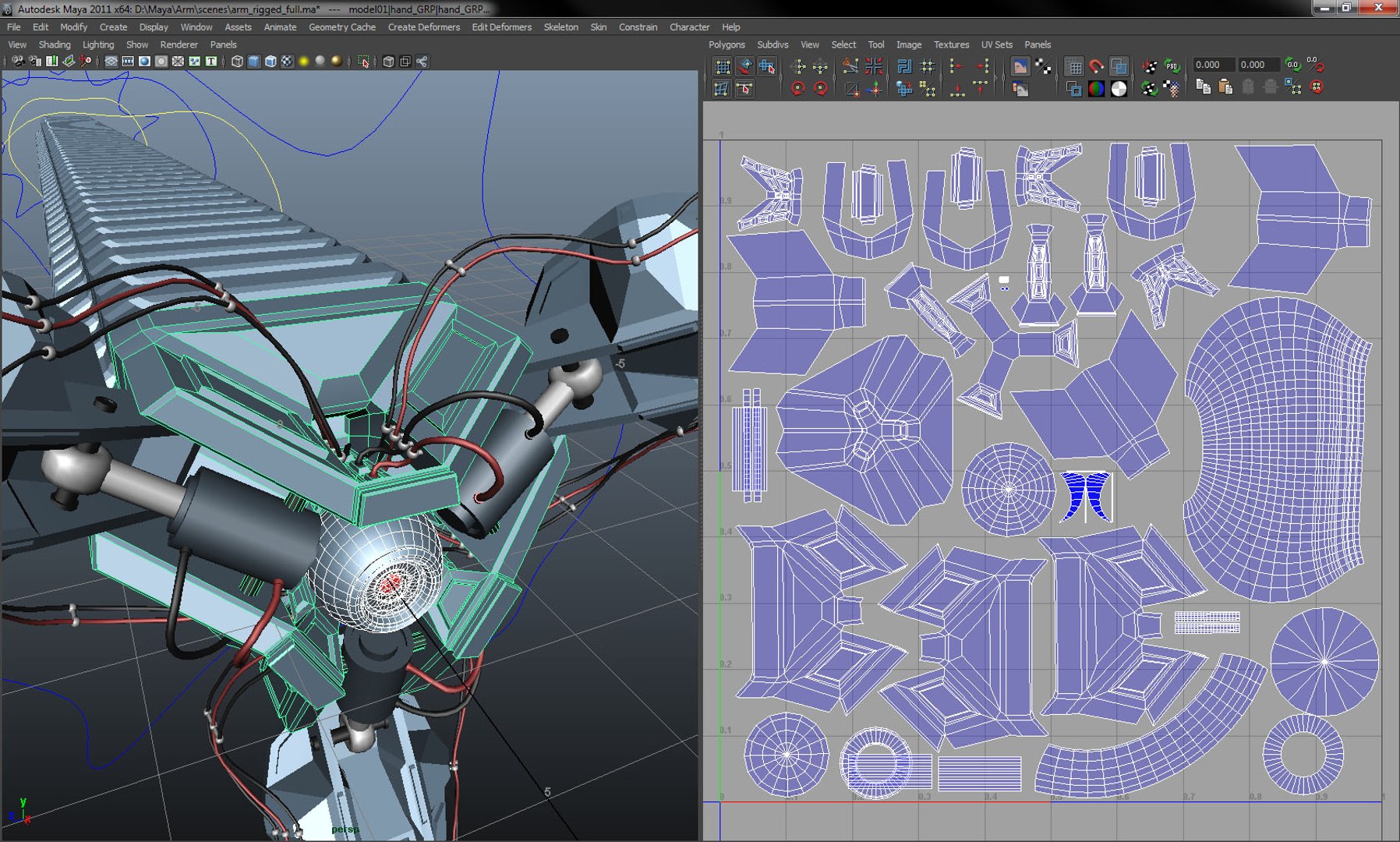 Maya Robot Arm Limited