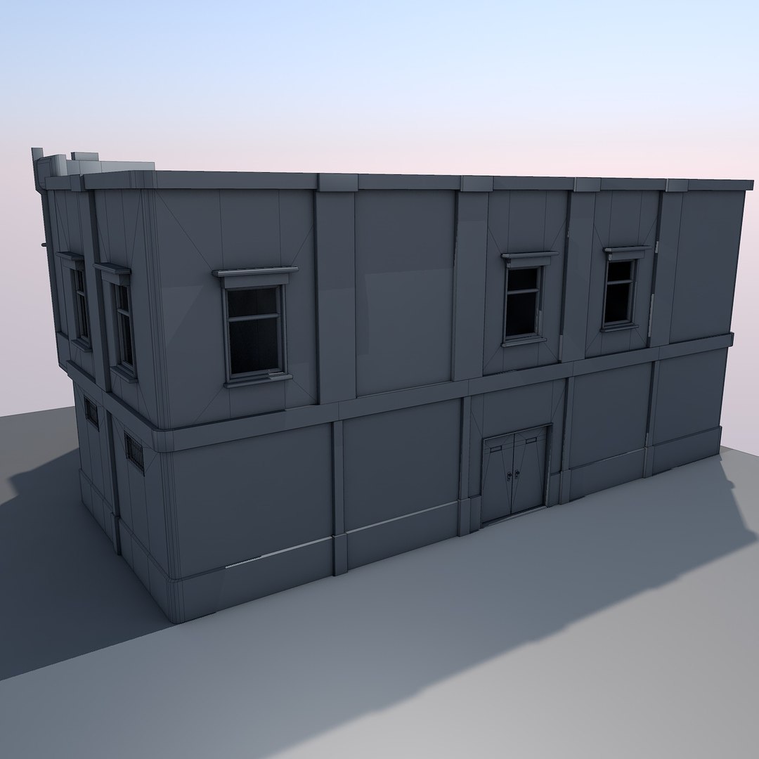 3D modular building games model - TurboSquid 1236923