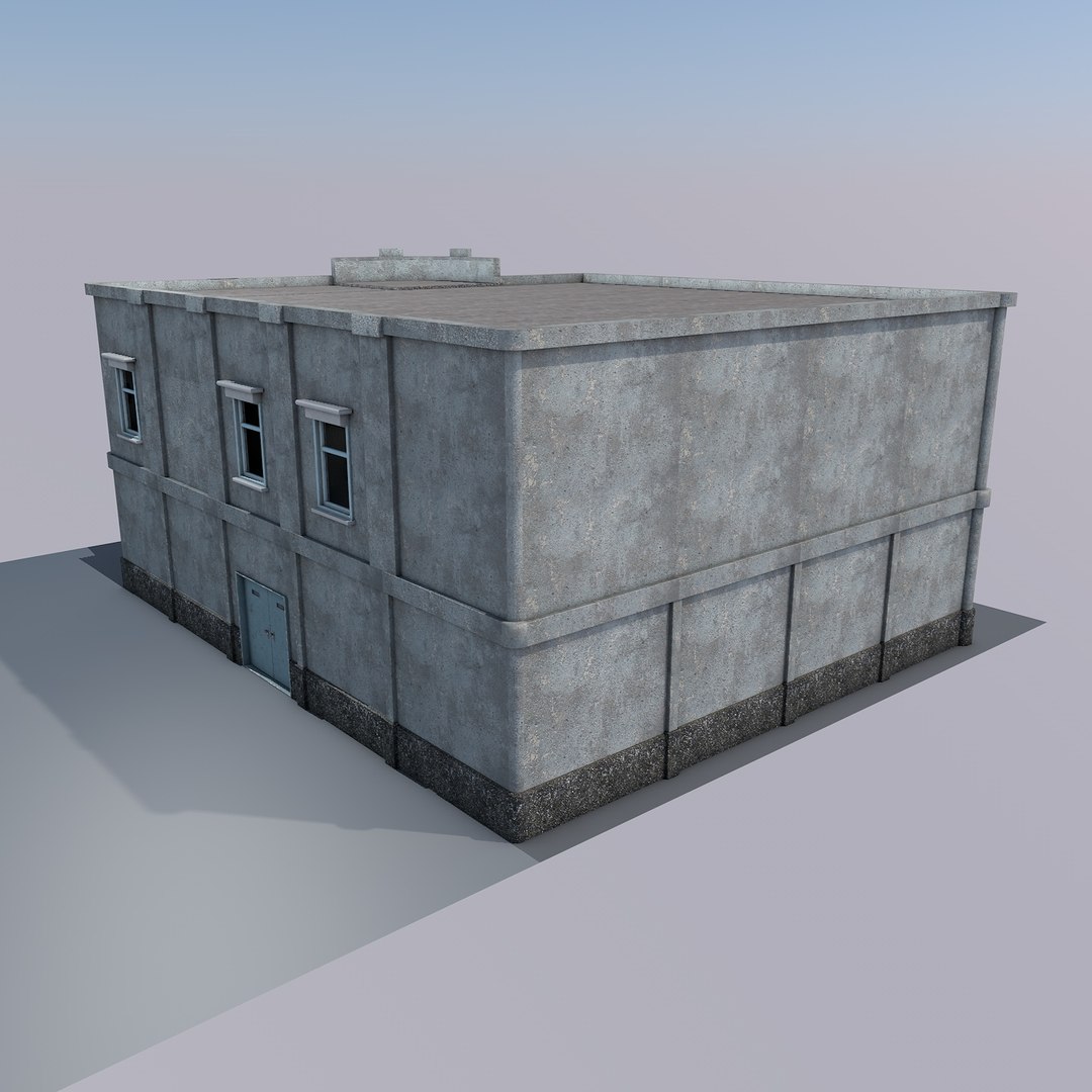 3D Modular Building Games Model - TurboSquid 1236923