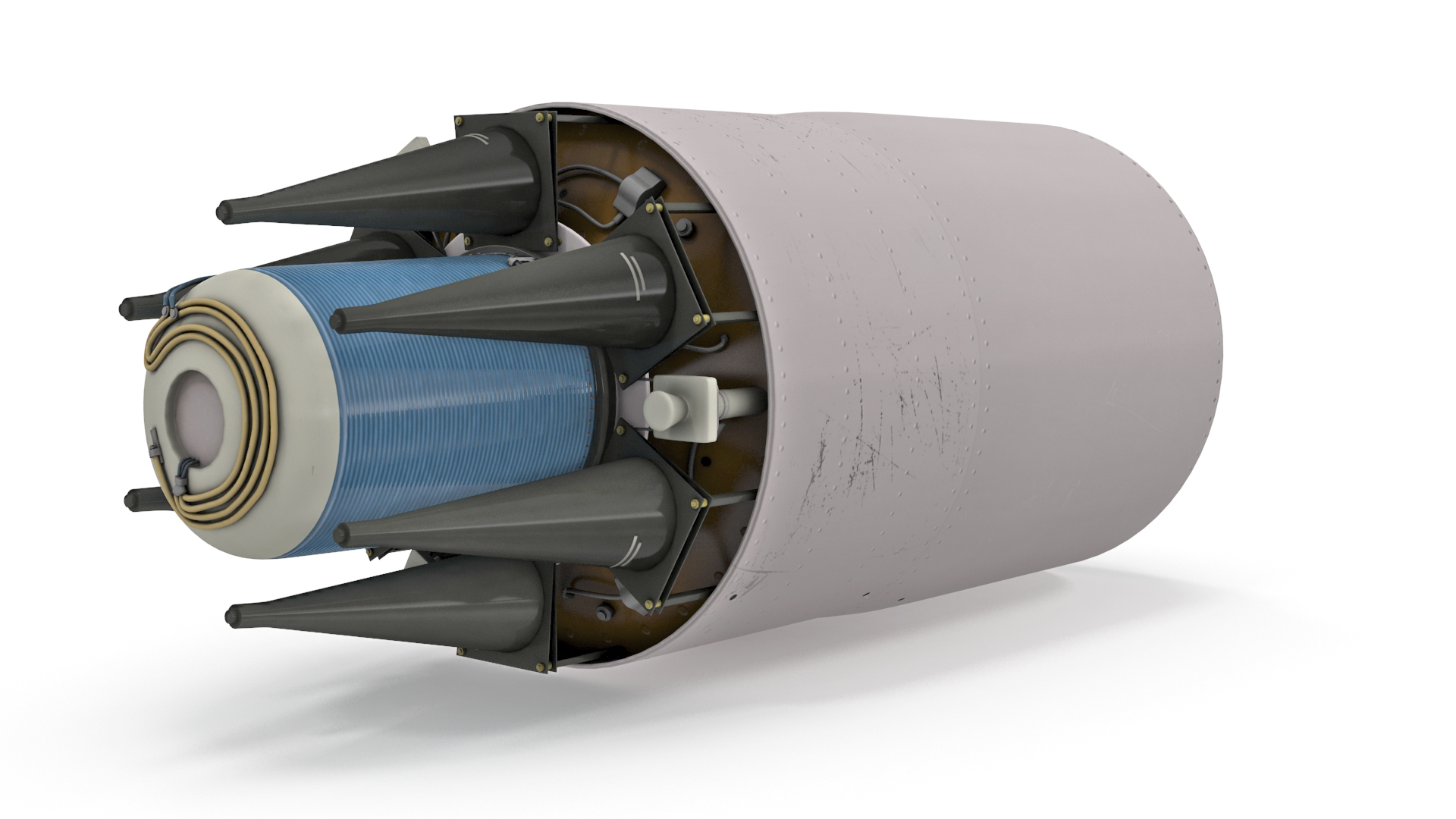 Ballistic Missile Warhead War 3D - TurboSquid 1583603