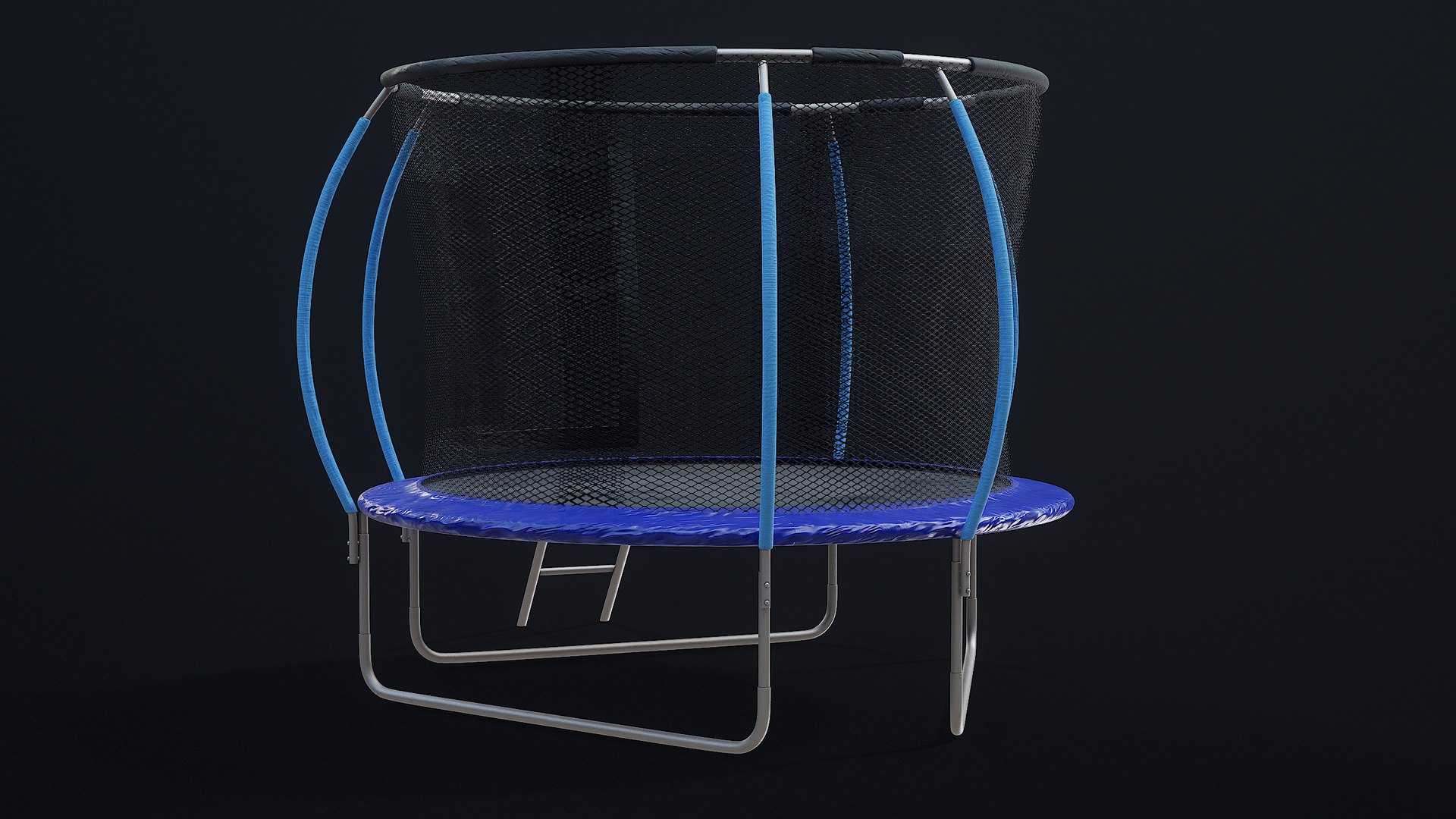 3D Sport Trampoline Outdoor PBR - TurboSquid 1995865