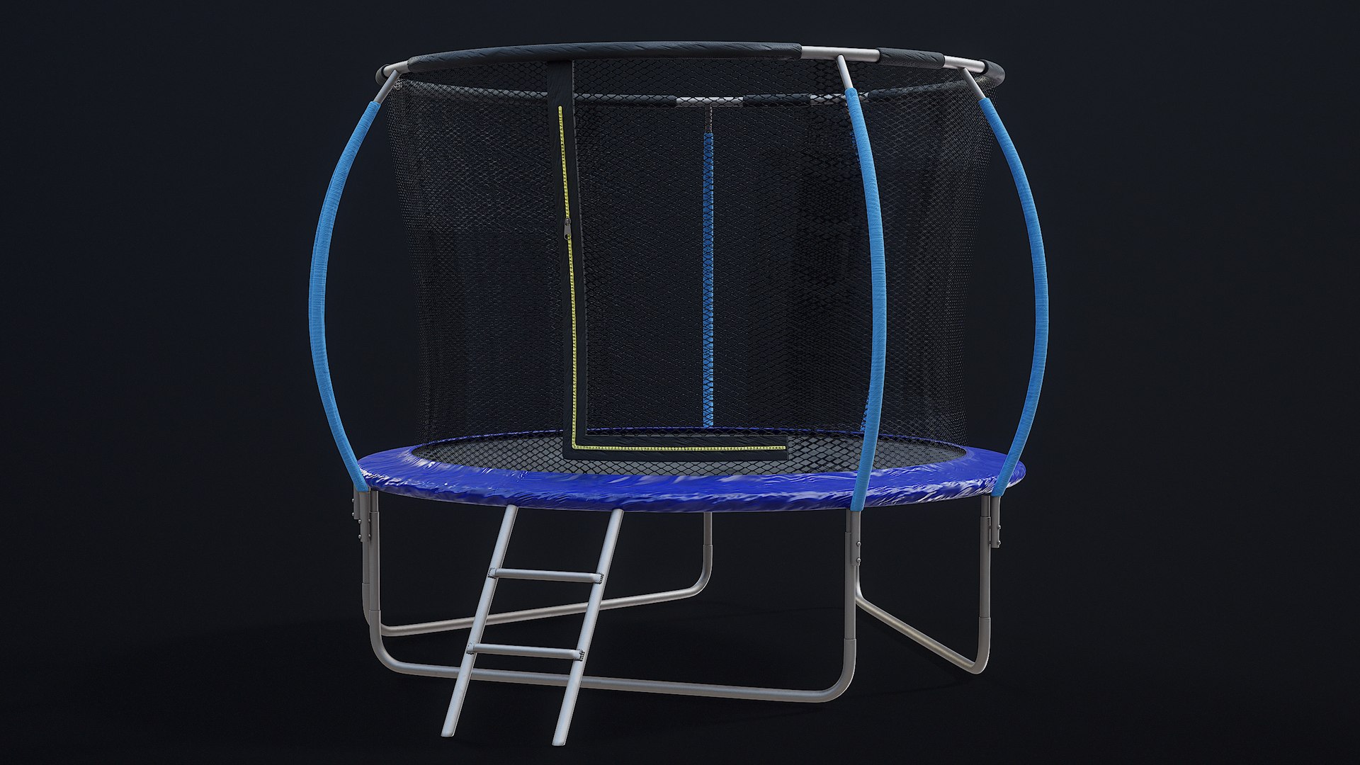 3D Sport Trampoline Outdoor PBR - TurboSquid 1995865