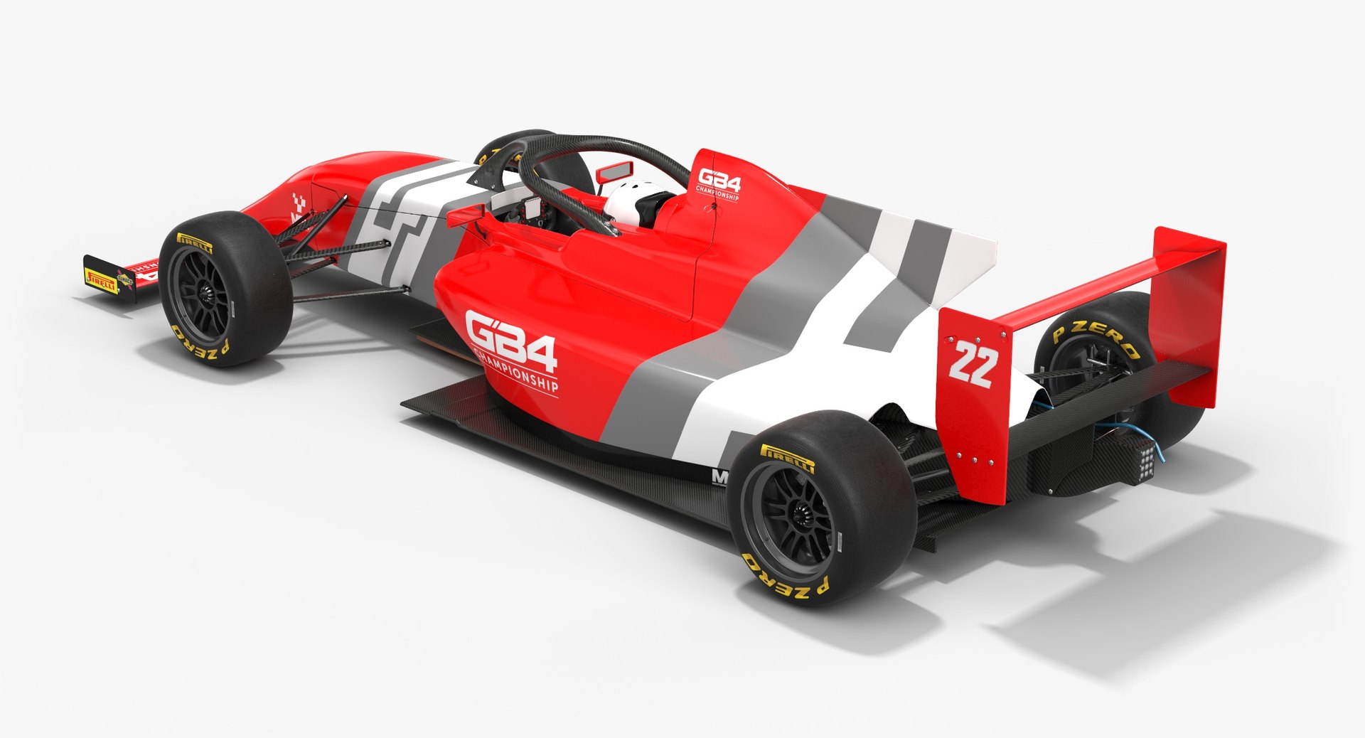 3D Tatuus F4-T014 GB4 Season 2022 - TurboSquid 1821164