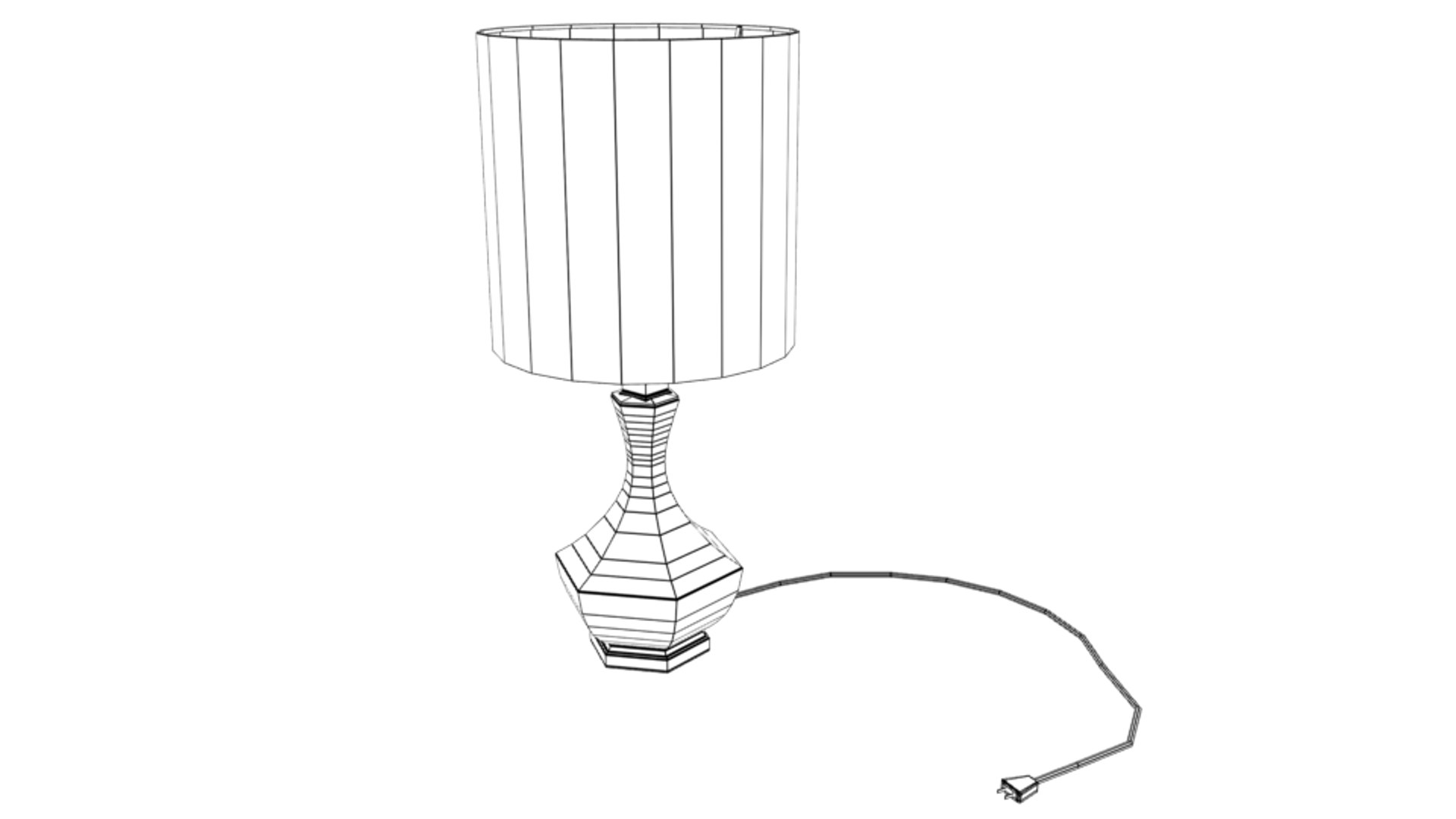 3D Table Lamp - TurboSquid 1729780