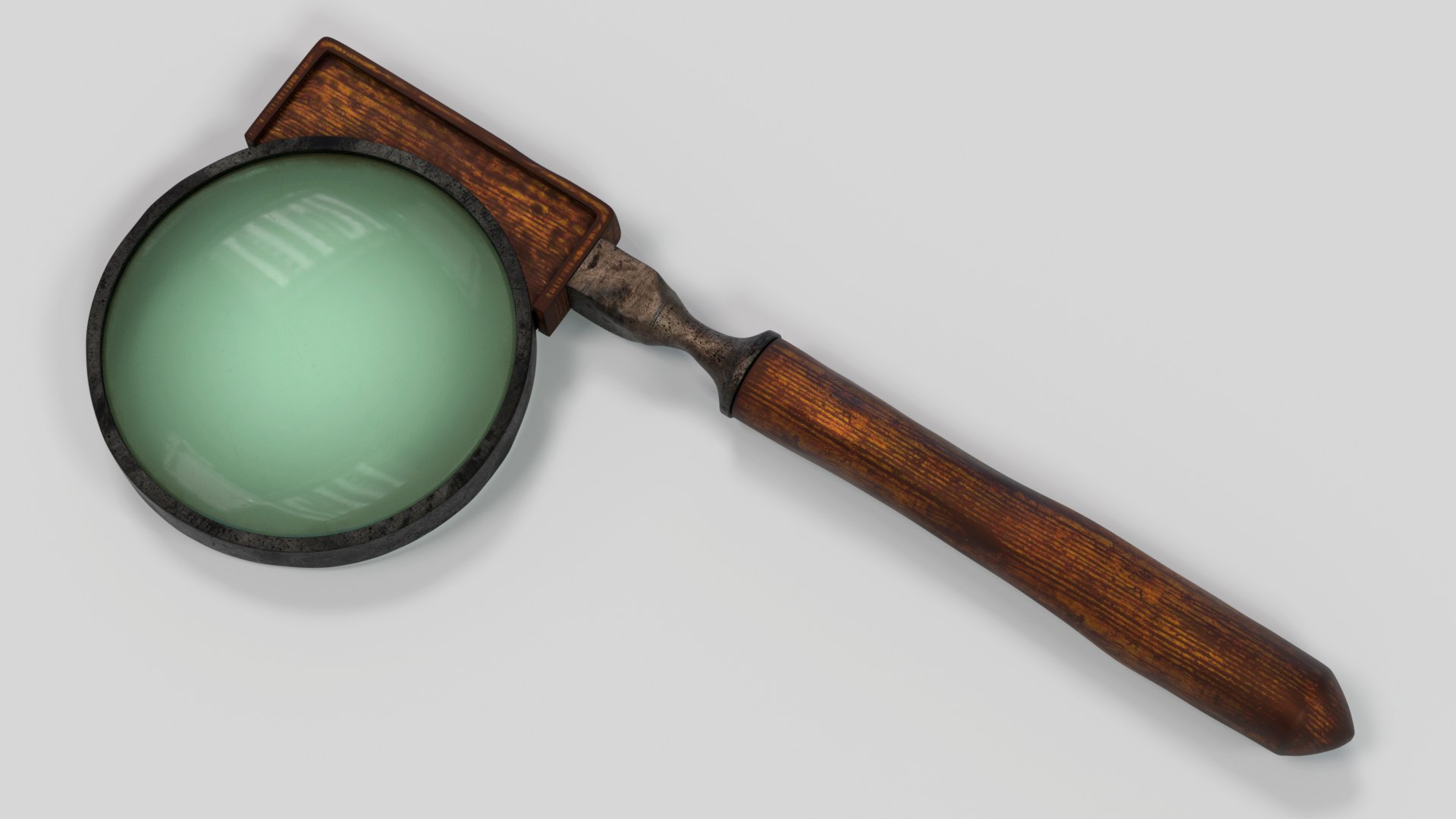 Free Antique Magnifying Glass 3D Model - TurboSquid 2157886