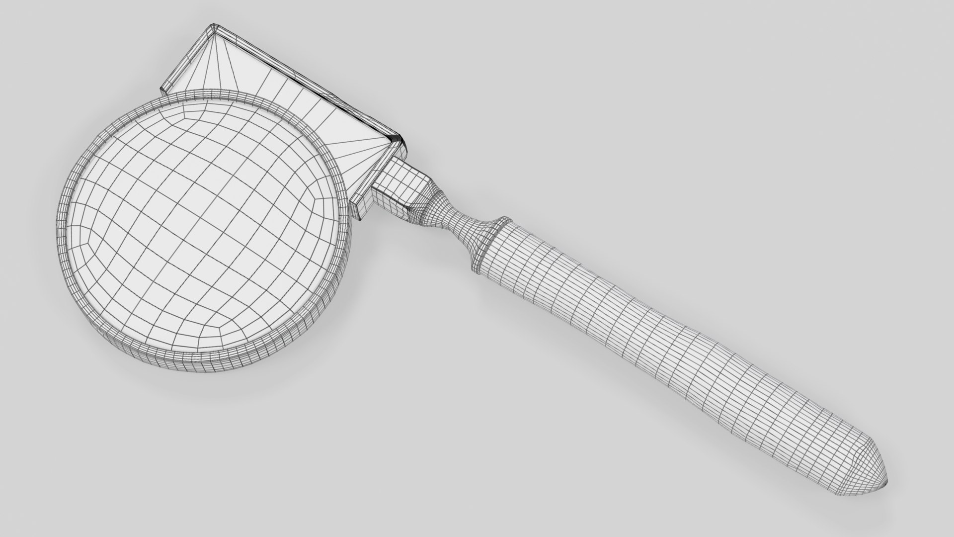 Free Antique Magnifying Glass 3D Model - TurboSquid 2157886
