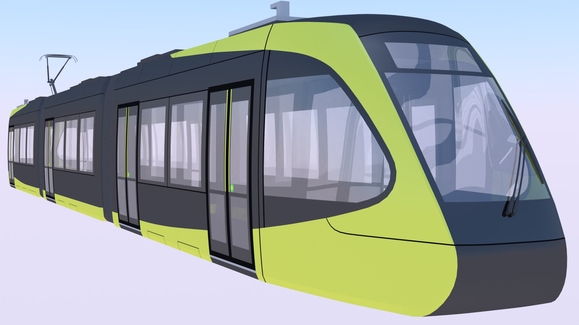 3D Stadler And Utsunomiya Trams - TurboSquid 2344004