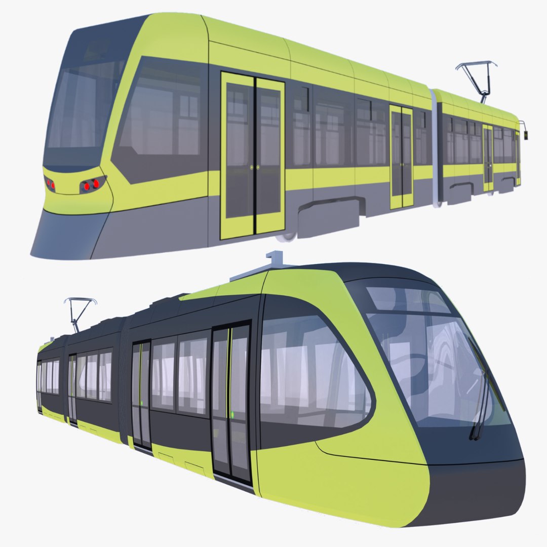 3D Stadler And Utsunomiya Trams - TurboSquid 2344004