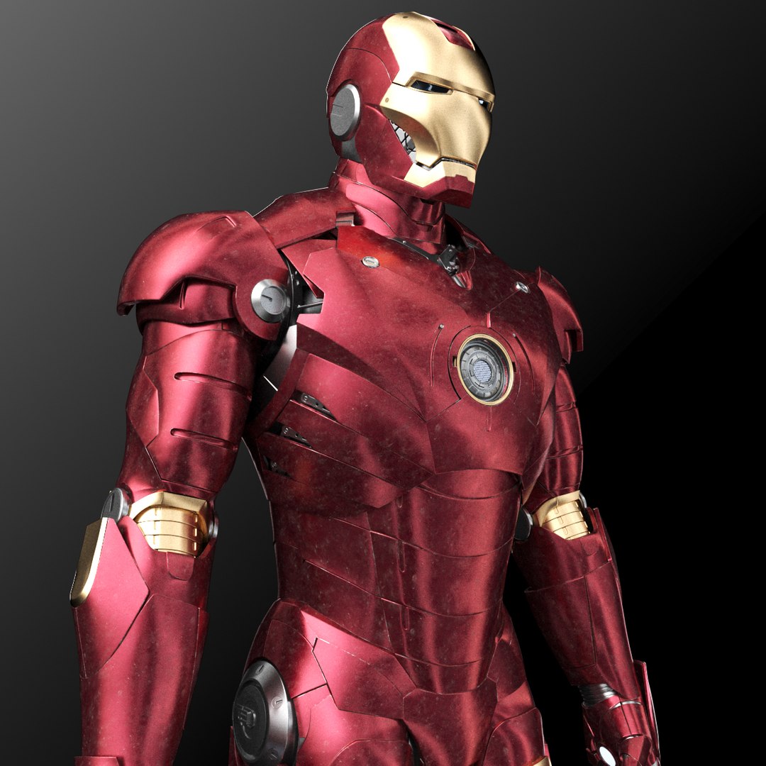 Iron Man 04 3D Model - TurboSquid 1935255