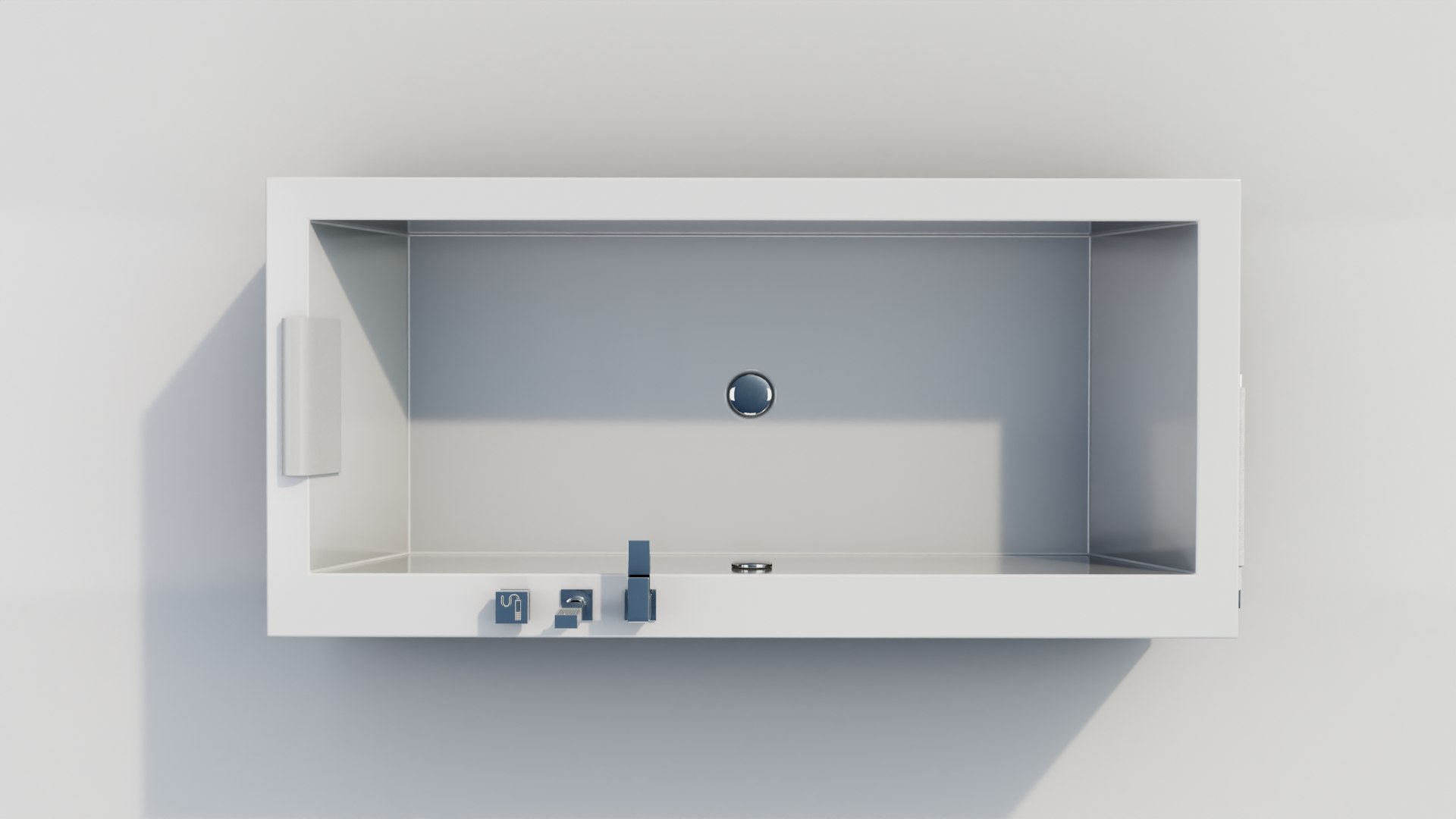 Modern Bathtub Model - TurboSquid 2290900