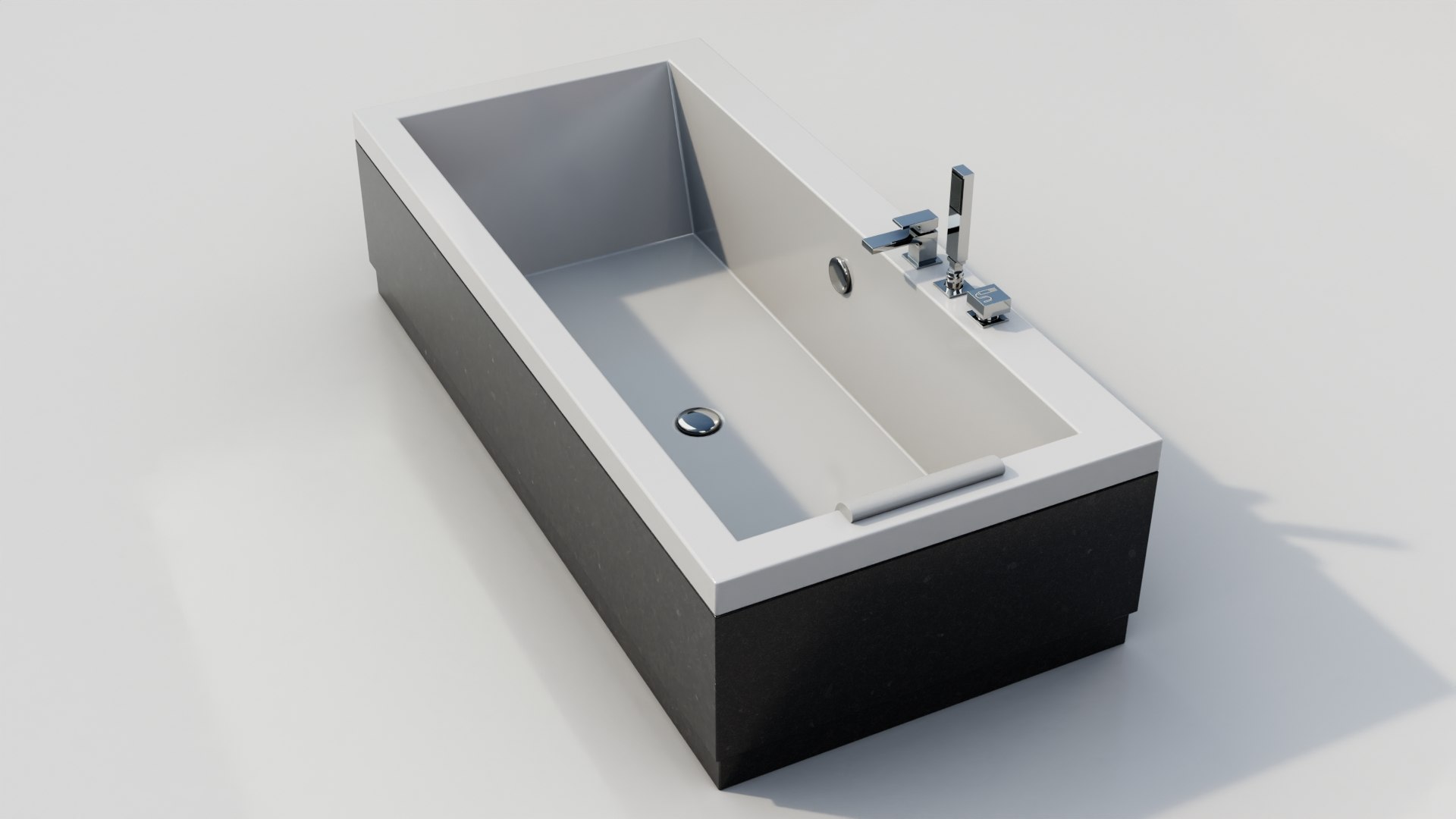 Modern Bathtub Model - TurboSquid 2290900