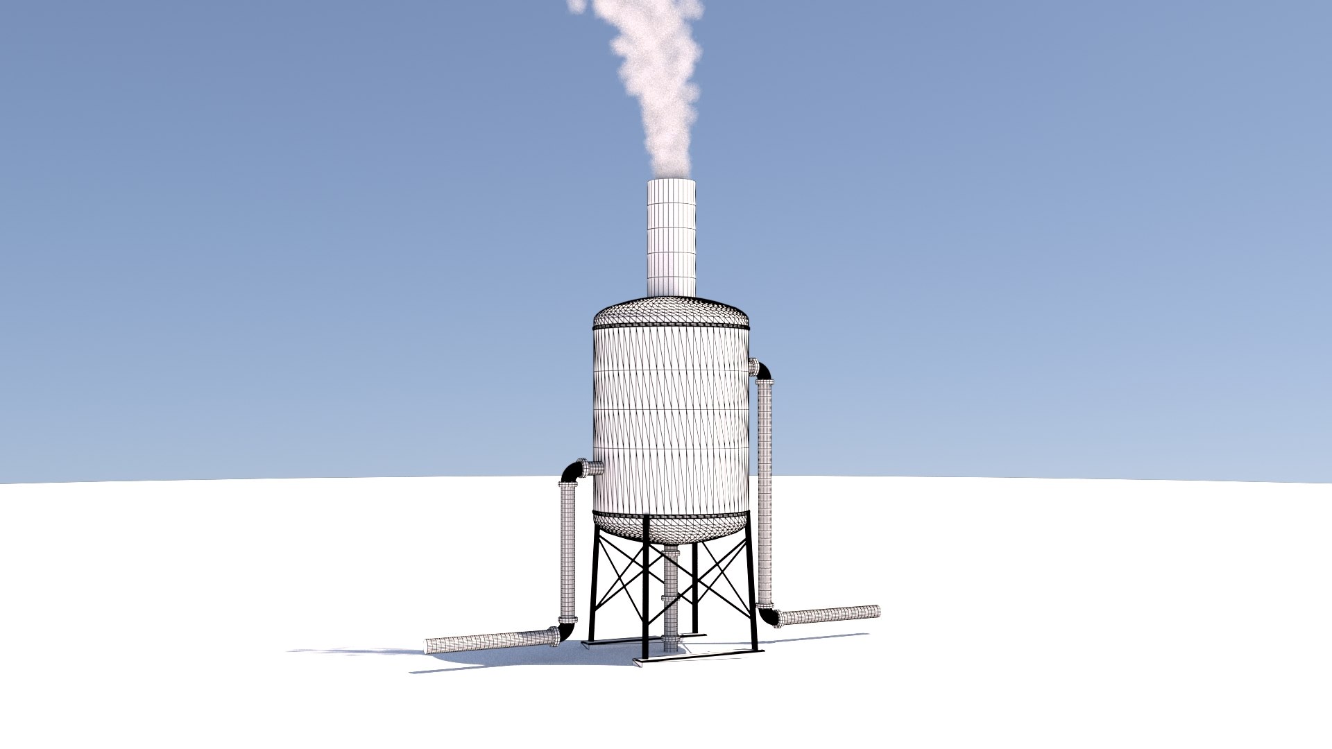 3D Refinery Furnace - TurboSquid 2019342
